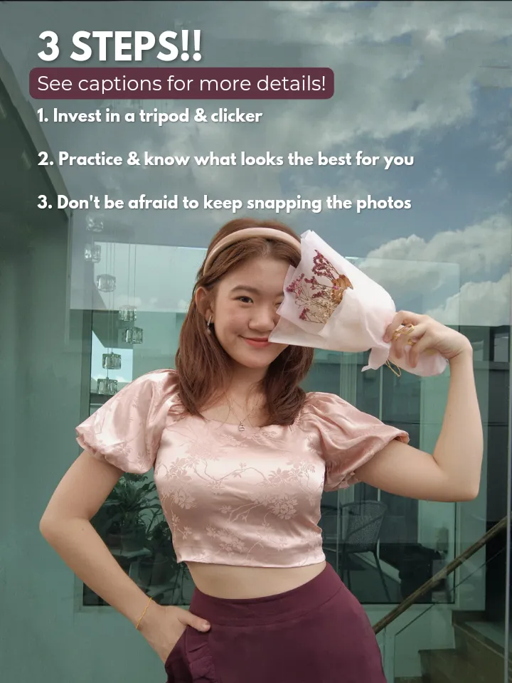 READ THIS: 3 steps guide to ACE taking ur own pic! | Gallery posted by xinyi_carat | Lemon8
