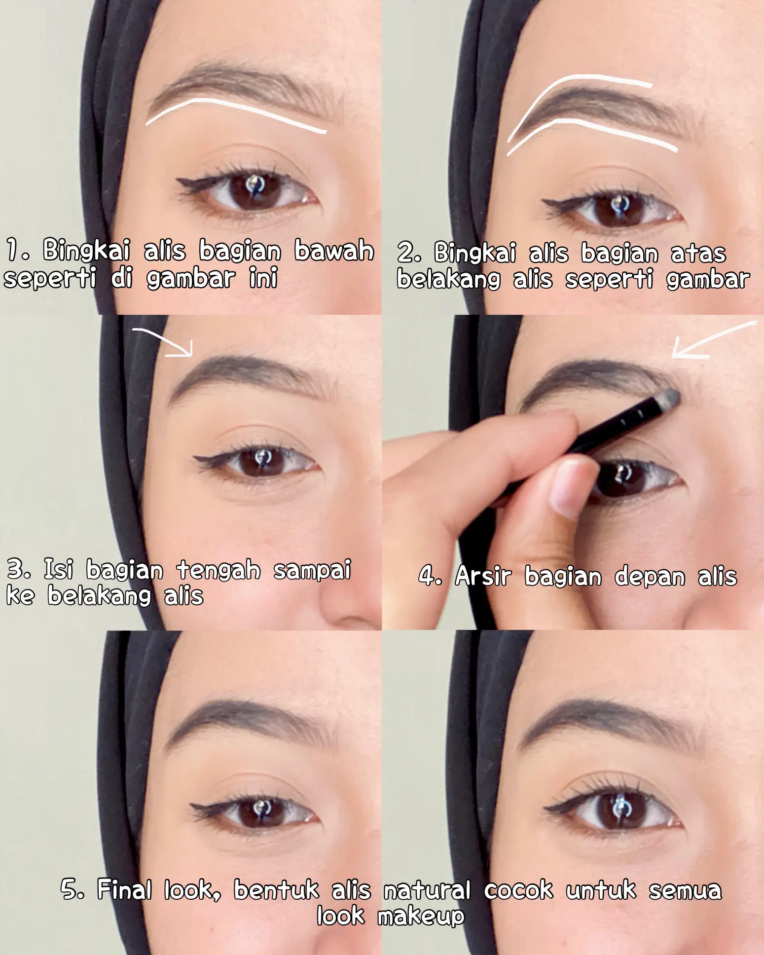 Makeup Alis Mata Natural | Saubhaya Makeup