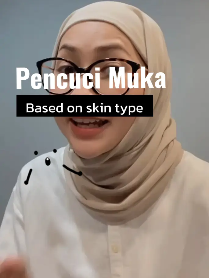 Pencuci Muka based on skin type! | วิดีโอที่เผยแพร่โดย NIHON Skin | Lemon8