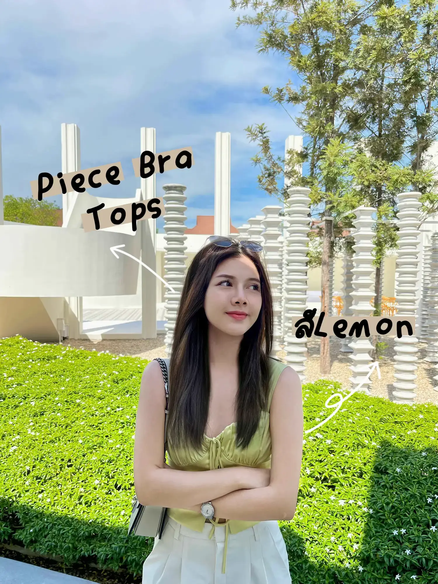 Mitr รุ่น Piece Bra Top เสื้อผ้าที่ควรมีติดตู้ | แกลเลอรีที่โพสต์โดย Mink | Lemon8