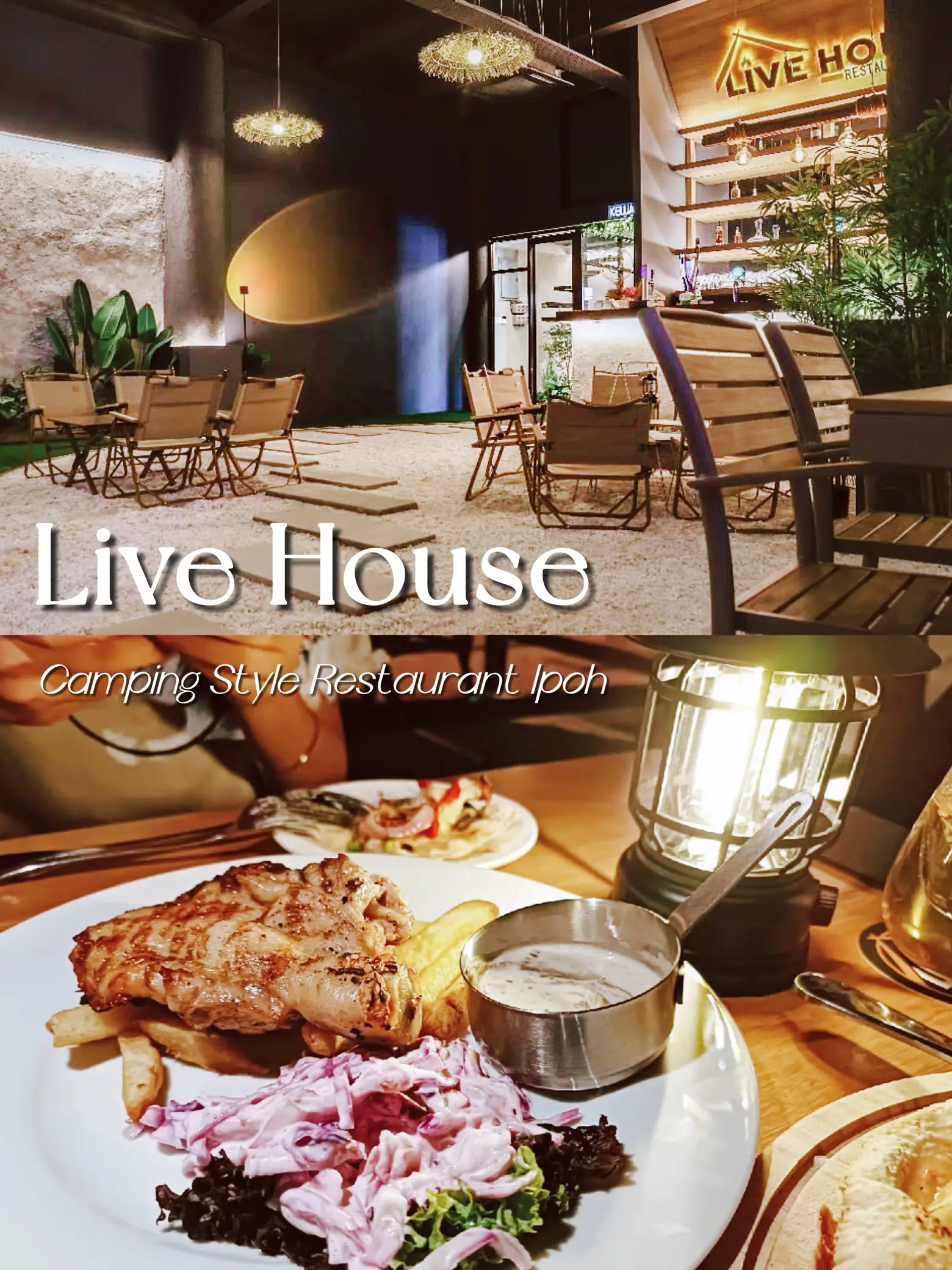 Live House | Camping Style Restaurant Ipoh | Galeri disiarkan oleh Evon ...