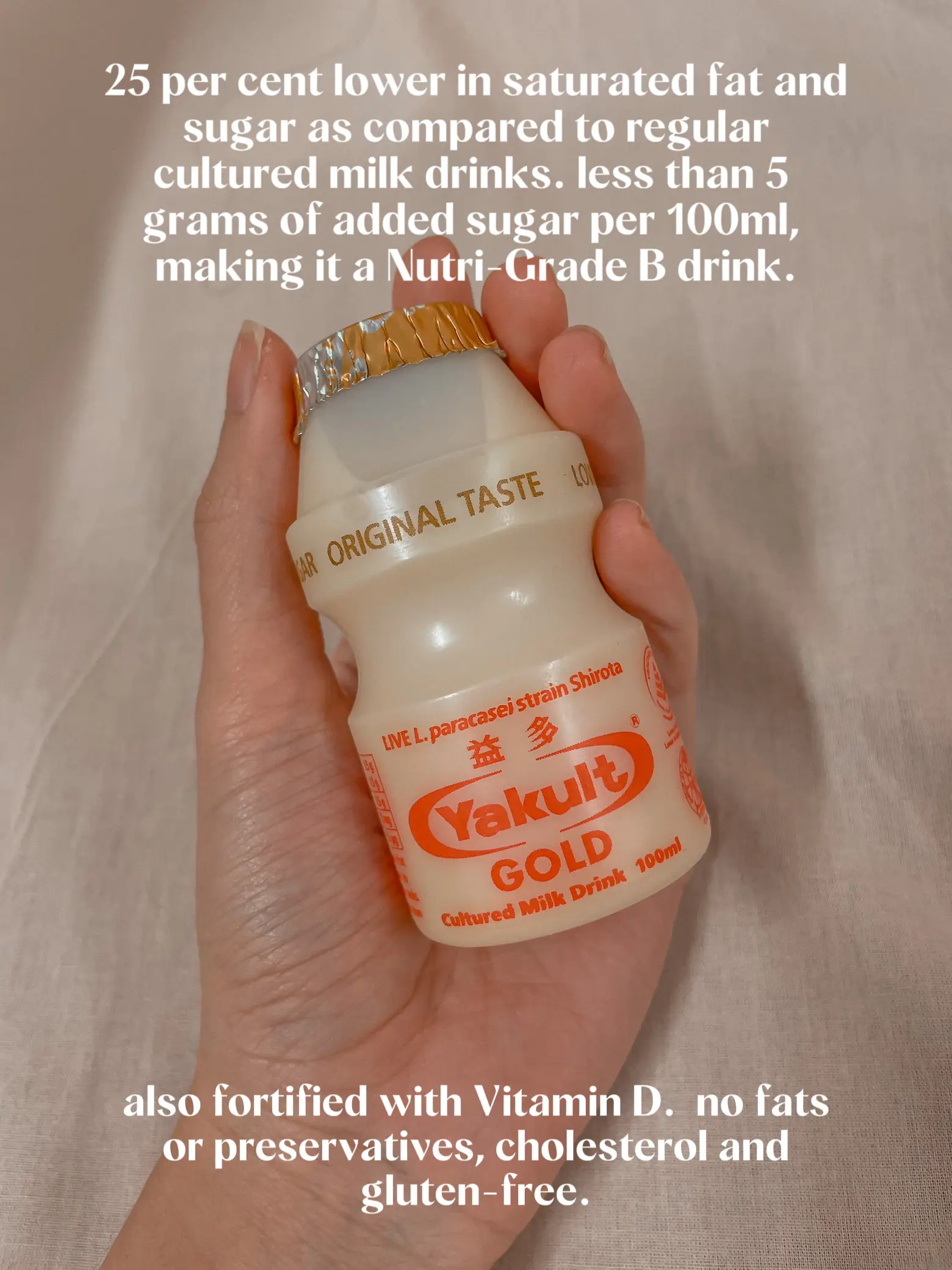 does yakult gold really have the original taste? 🤨 | Gallery posted by ...