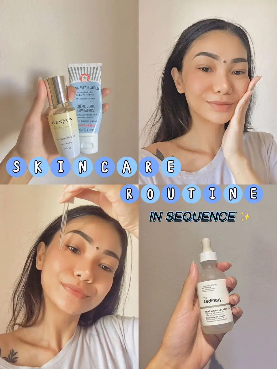 SKINCARE ROUTINE IN SEQUENCE 🧖‍♀️ | Galeri disiarkan oleh alinarahmn ...
