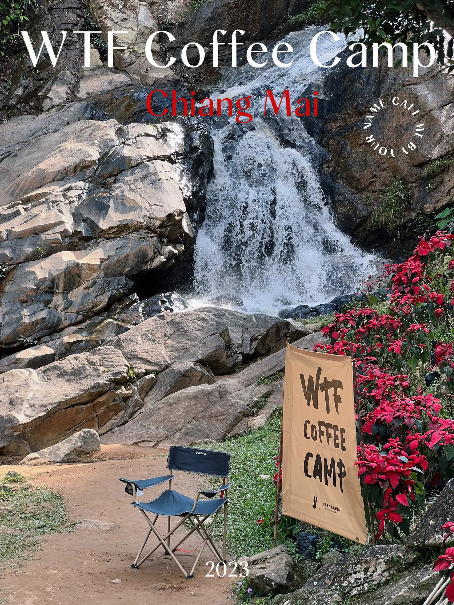 เช็คอินคาเฟ่ WTF Coffee Camp นั่งชิลๆ ริมน้ำตก @ เชียงใหม่⛺️ | แกลเลอรี ...