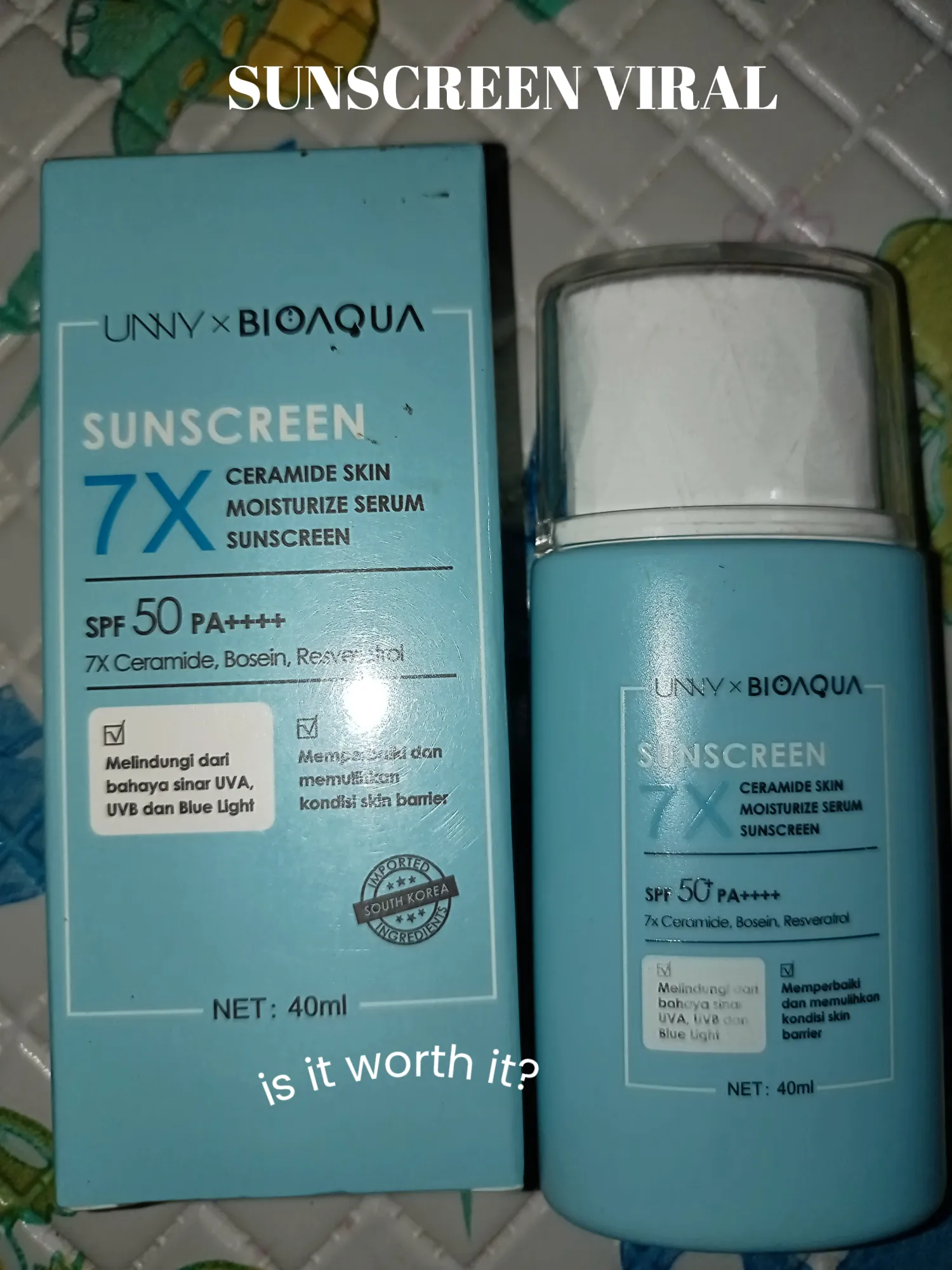 Honest review SUNSCREEN VIRAL | Galeri diposting oleh octaviahalimah | Lemon8