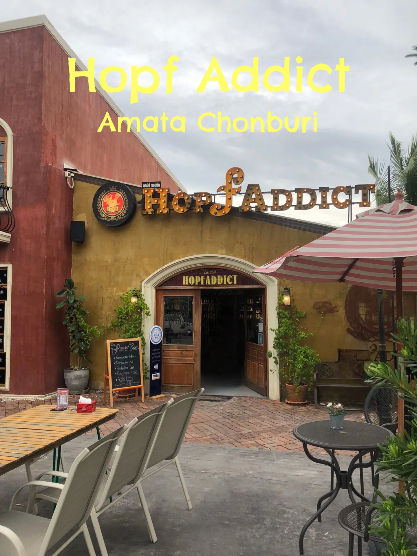 Hopf Addict Amata Chonburi 🍕🍾🍺 | แกลเลอรีที่โพสต์โดย Bammbie | Lemon8