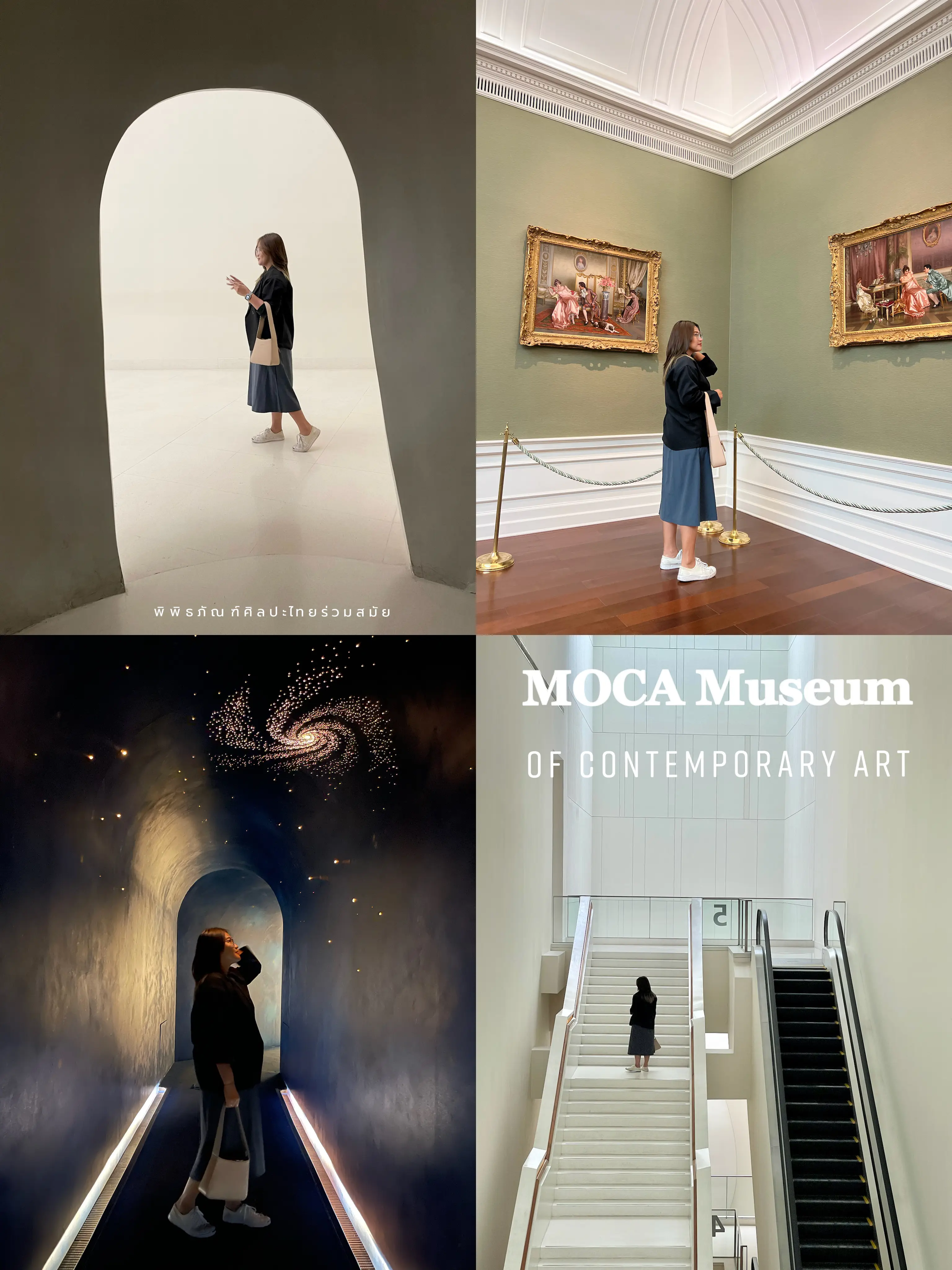 Walk the Contemporary Thai Art Museum "MOCA BANGKOK" One place worth it ...