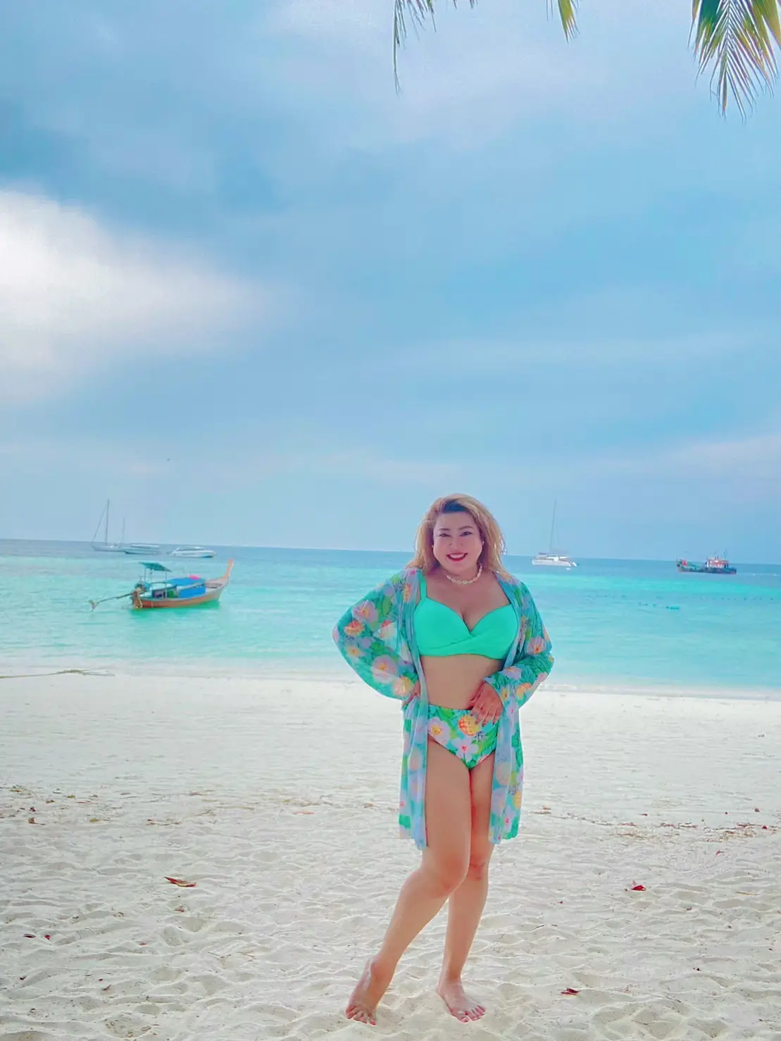 @หลีเป๊ะ ~ สาวอวบ หัดใส่บิกีนี่ 👙👙 | แกลเลอรีที่โพสต์โดย Nu_Nok | Lemon8