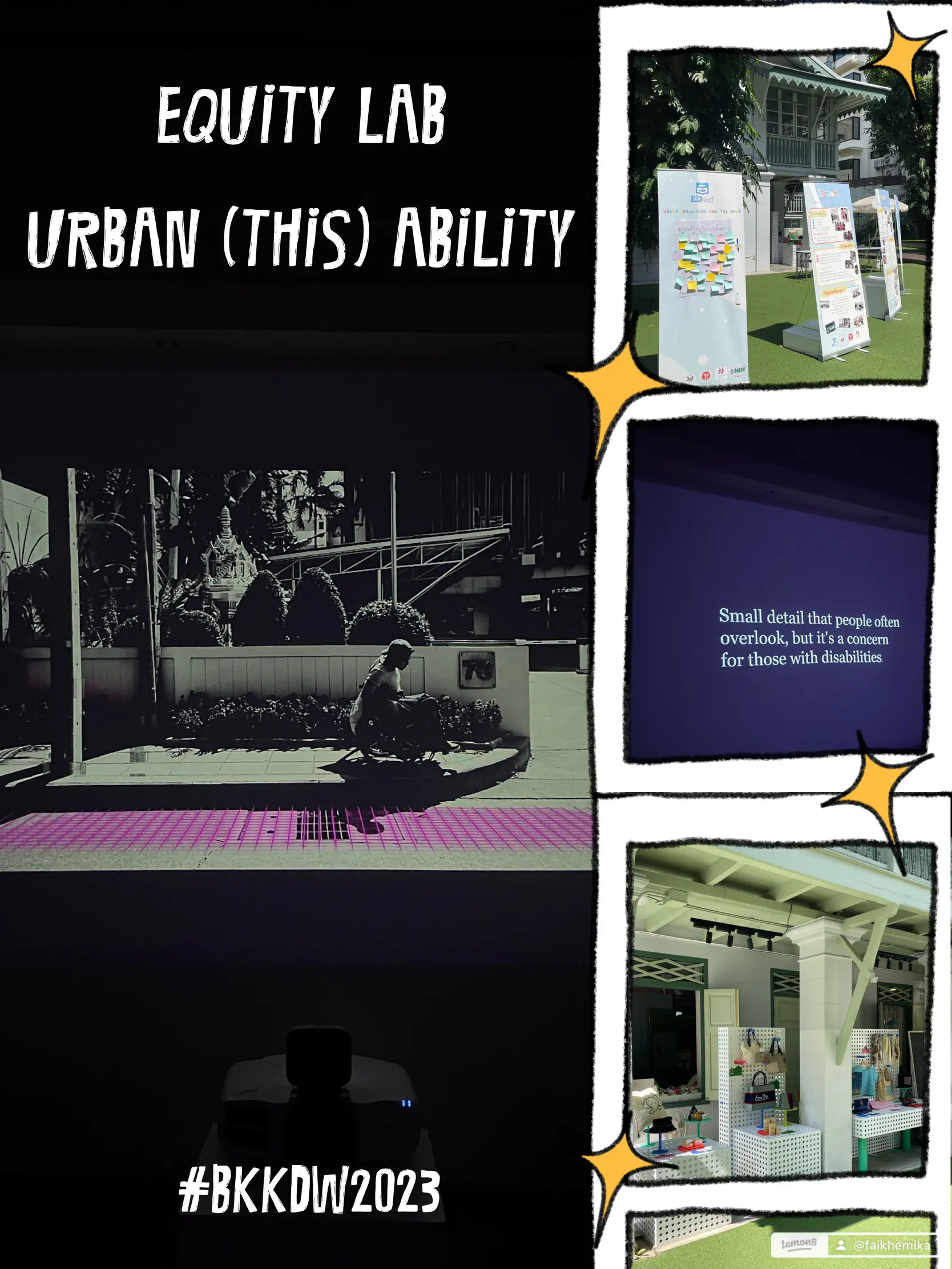 🧿 พาทัวร์นิทรรศการย่านเจริญกรุงในงาน BKKDW2023 🪄 | แกลเลอรีที่โพสต์โดย kkhemii | Lemon8