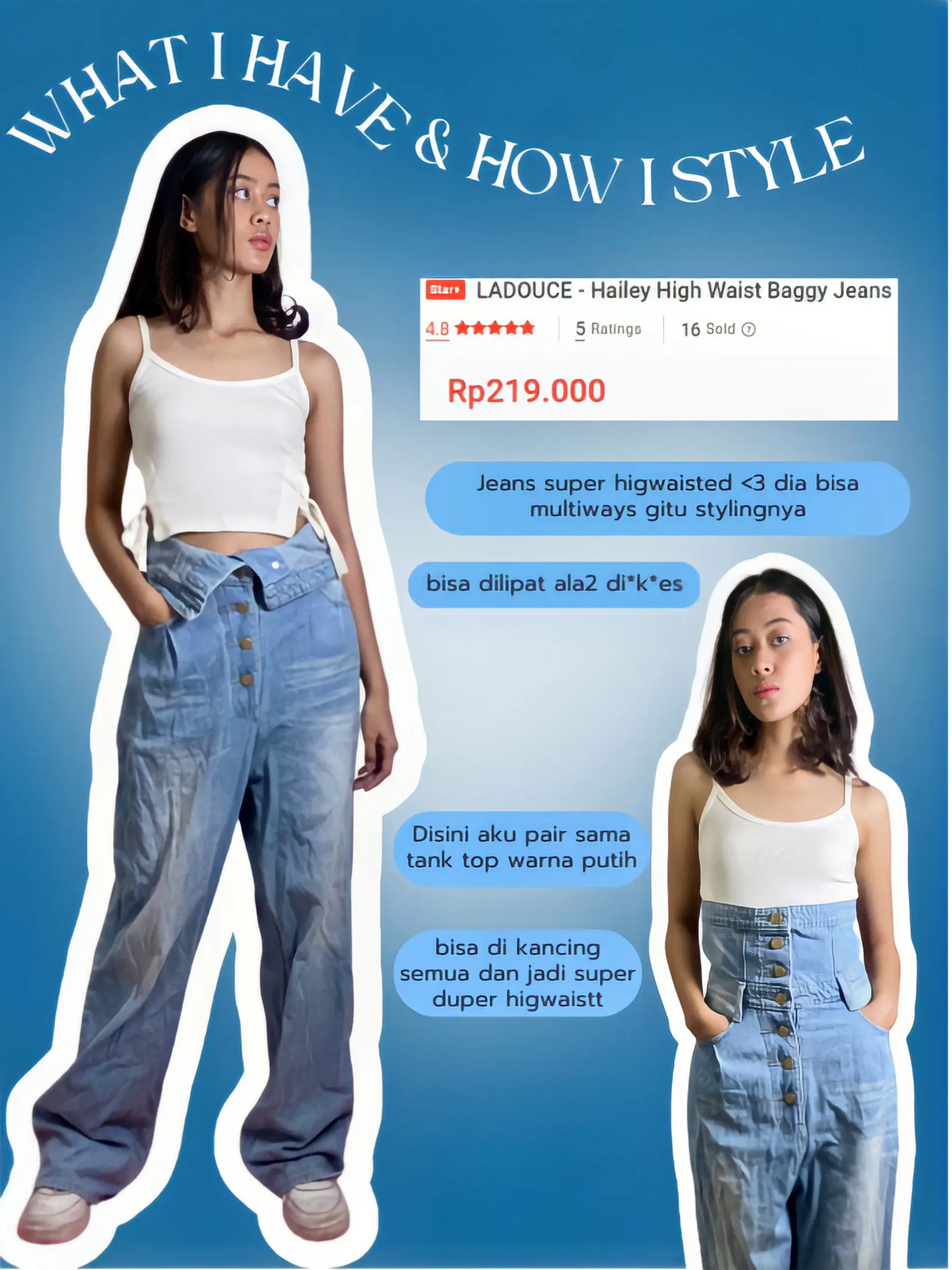 👖REVIEW JEANS LOCAL PART 2 👖 | แกลเลอรีที่โพสต์โดย Aurelia Syifa | Lemon8