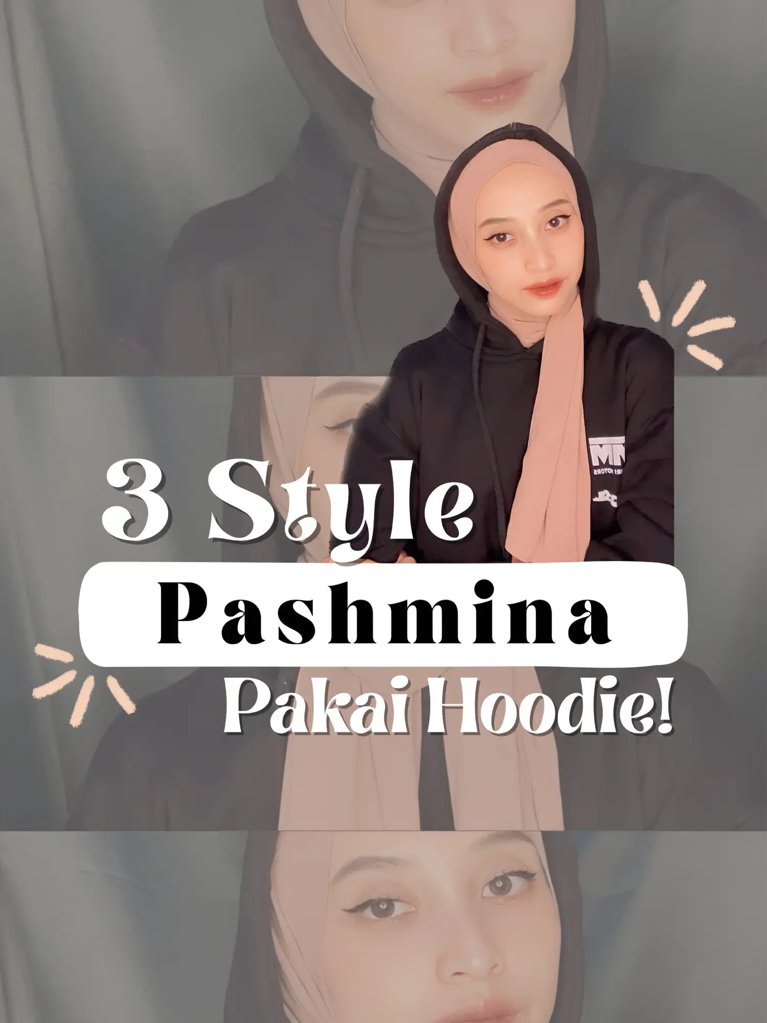 3 Style Pashmina Pake Hoodie! | Video dipublikasikan oleh Raya Ilmiah ...