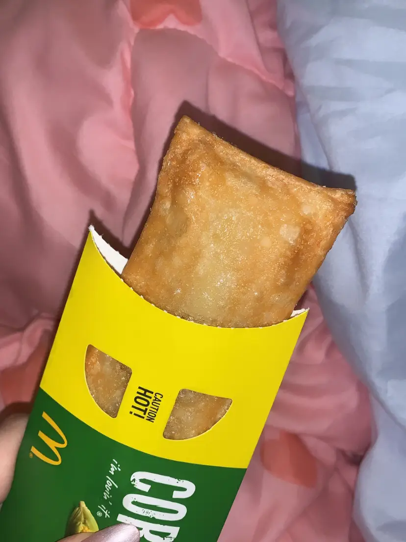 Mc Donald's Corn 🌽 Pie | Gallery posted by Noeypkn._ | Lemon8