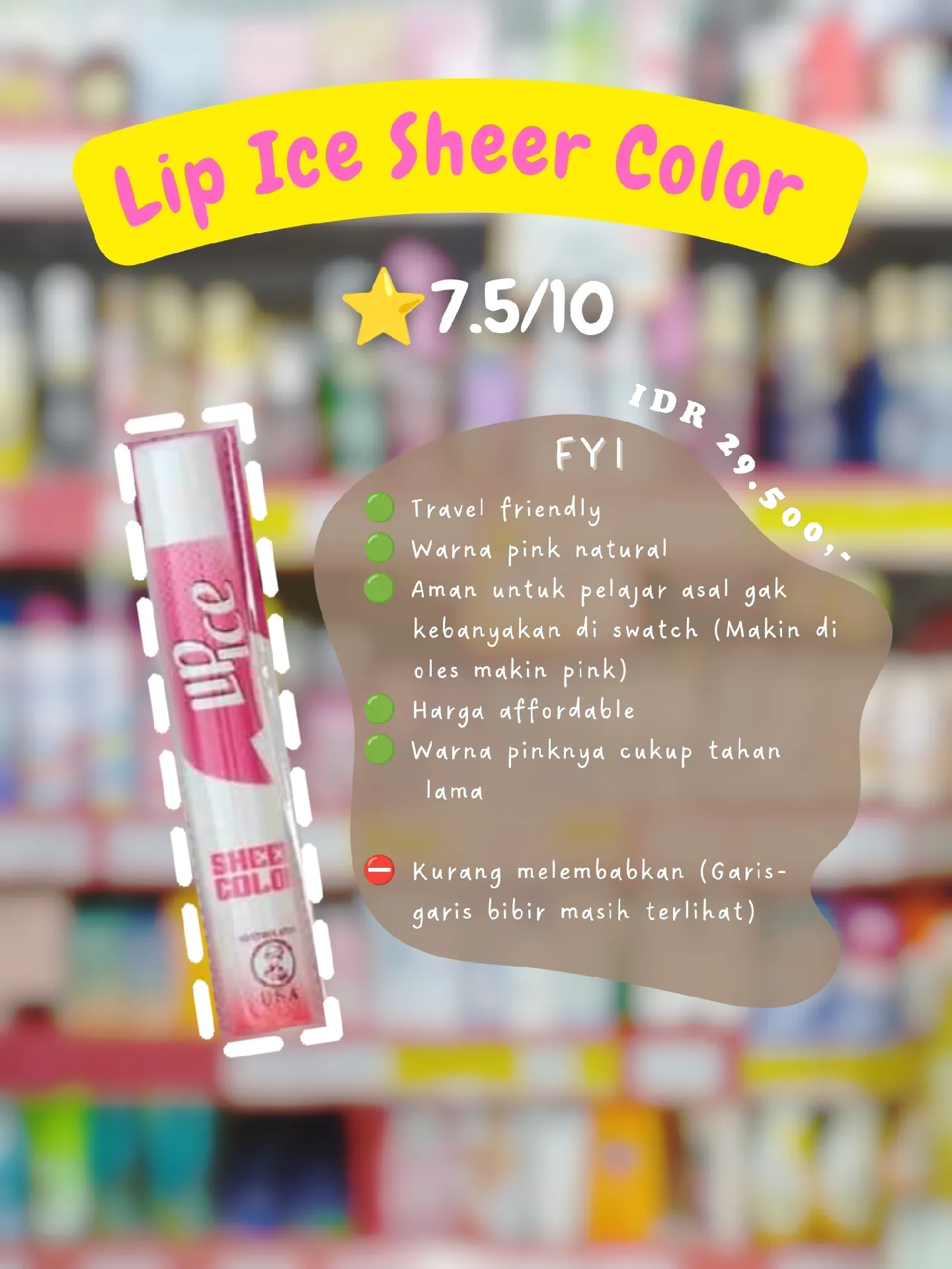 Lip Balm Review | Galeri diposting oleh Lili 🍋 | Lemon8