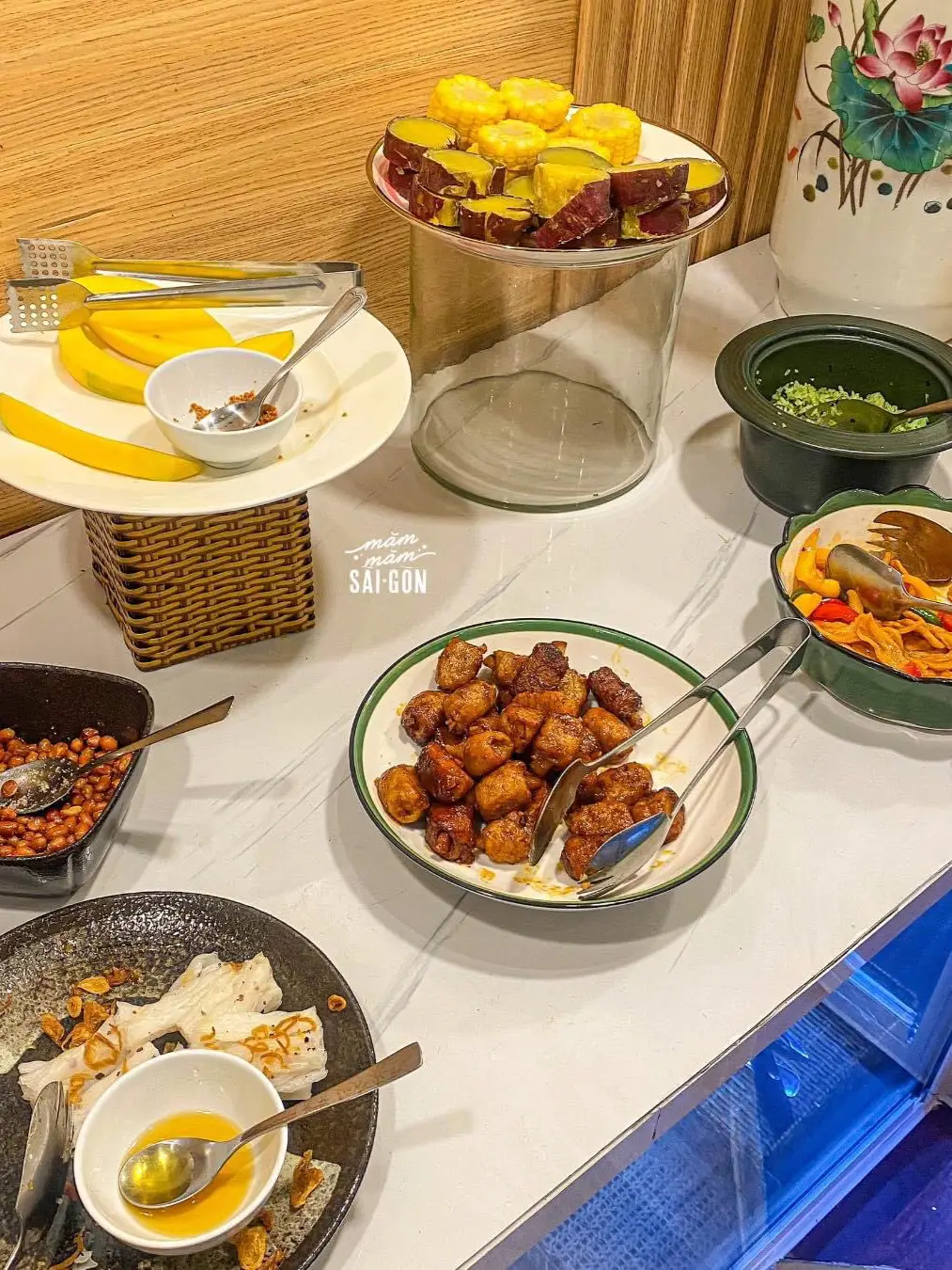 MỘT QUÁN BUFFET CHAY 55K NGON, ĐA DẠNG MÓN ĂN | Bộ sưu tập do YAN Foods ...