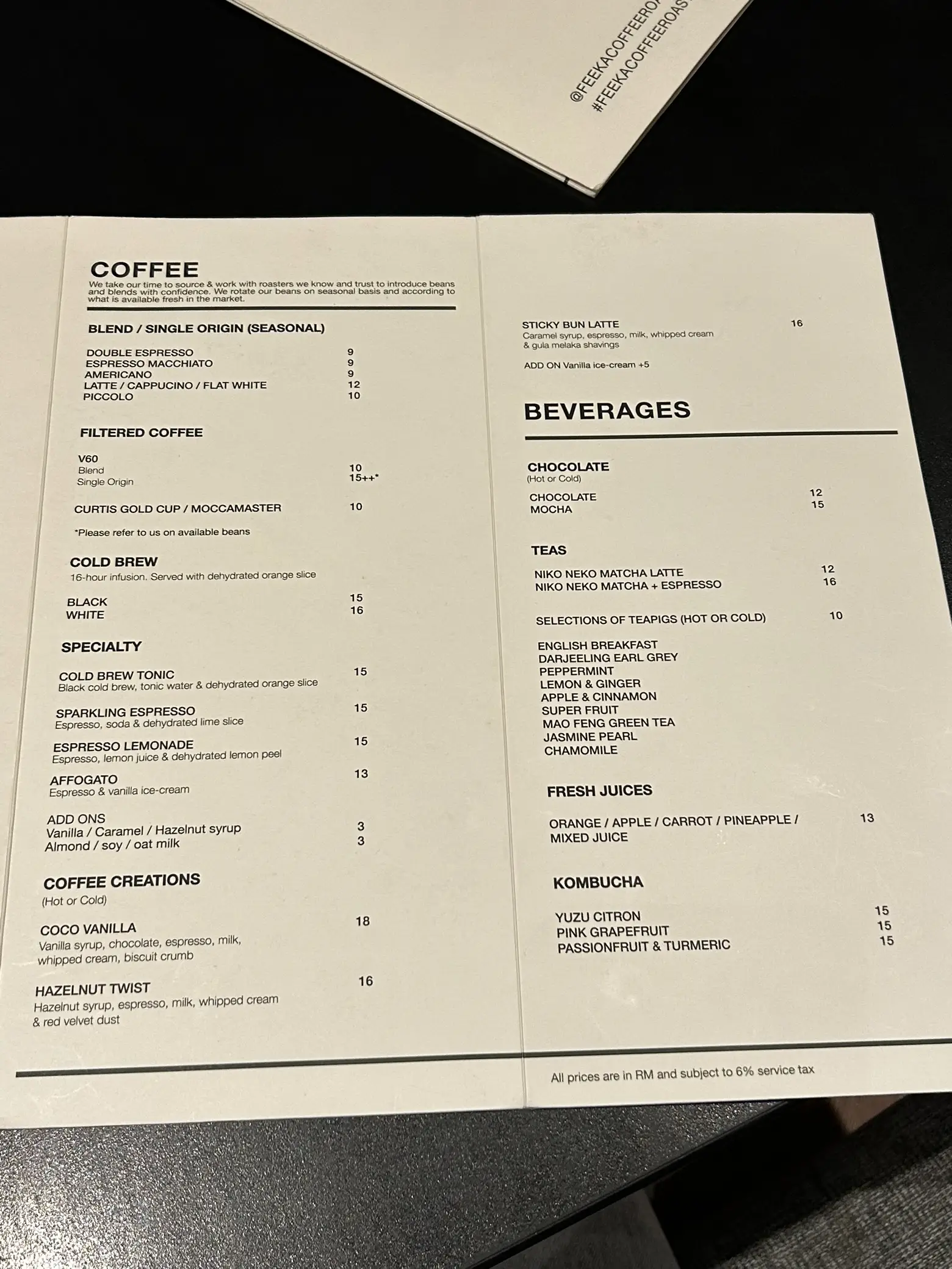 Cafe Hunting at Night in KL- Feeka Coffee Roaster | Galeri disiarkan ...