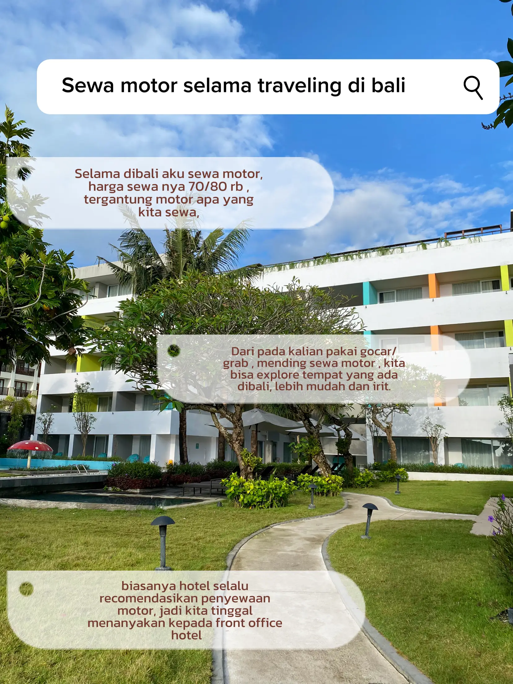 Tips traveling di Bali minim budget!! | Galeri diposting oleh Mlsn | Lemon8