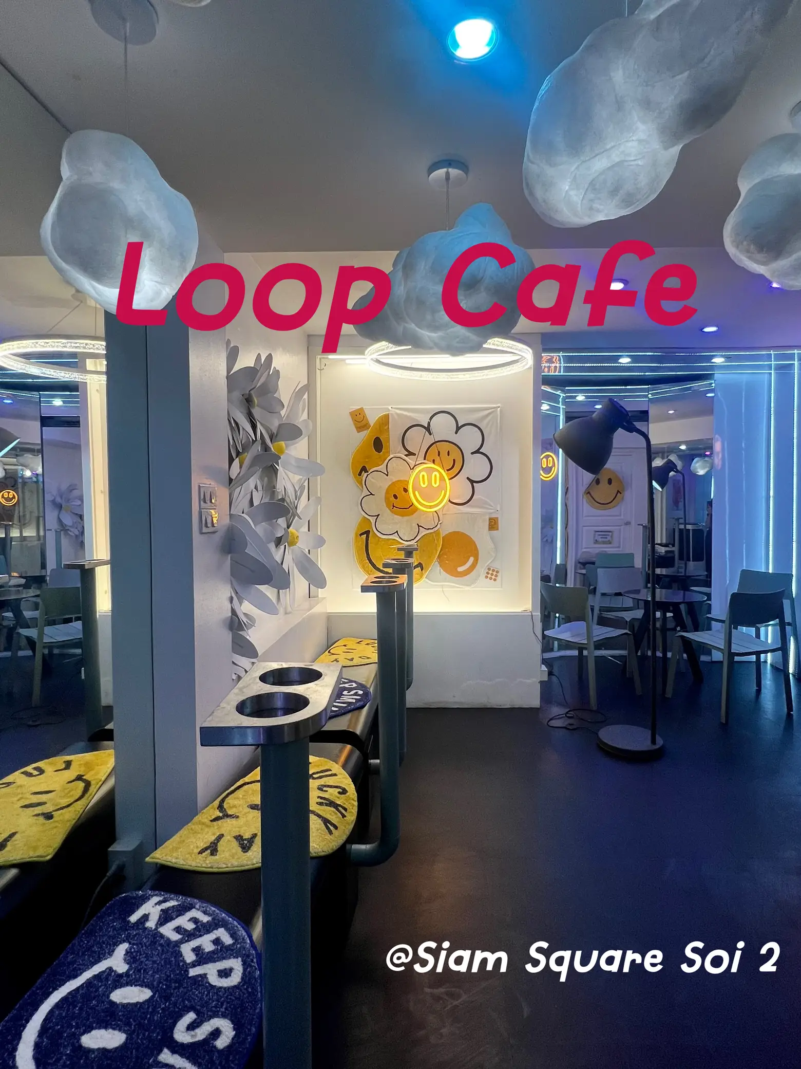 สเลอปี้สายรุ้ง 🌈 Loop Cafe @Siam Square | แกลเลอรีที่โพสต์โดย ทอมอ | Lemon8