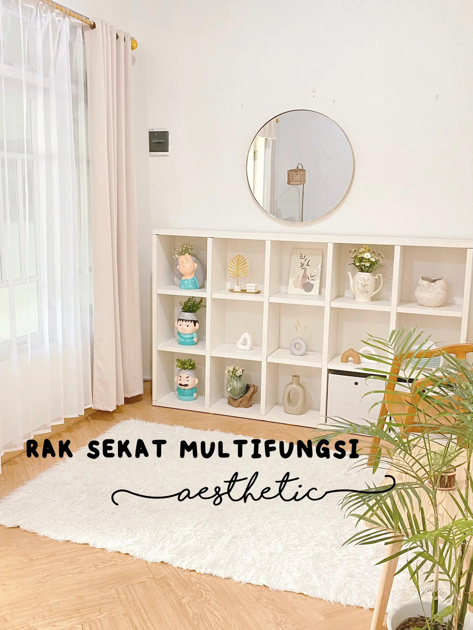 RAK SEKAT NAN MULTIFUNGSI 🍀 | Galeri diposting oleh kikydian_ang | Lemon8