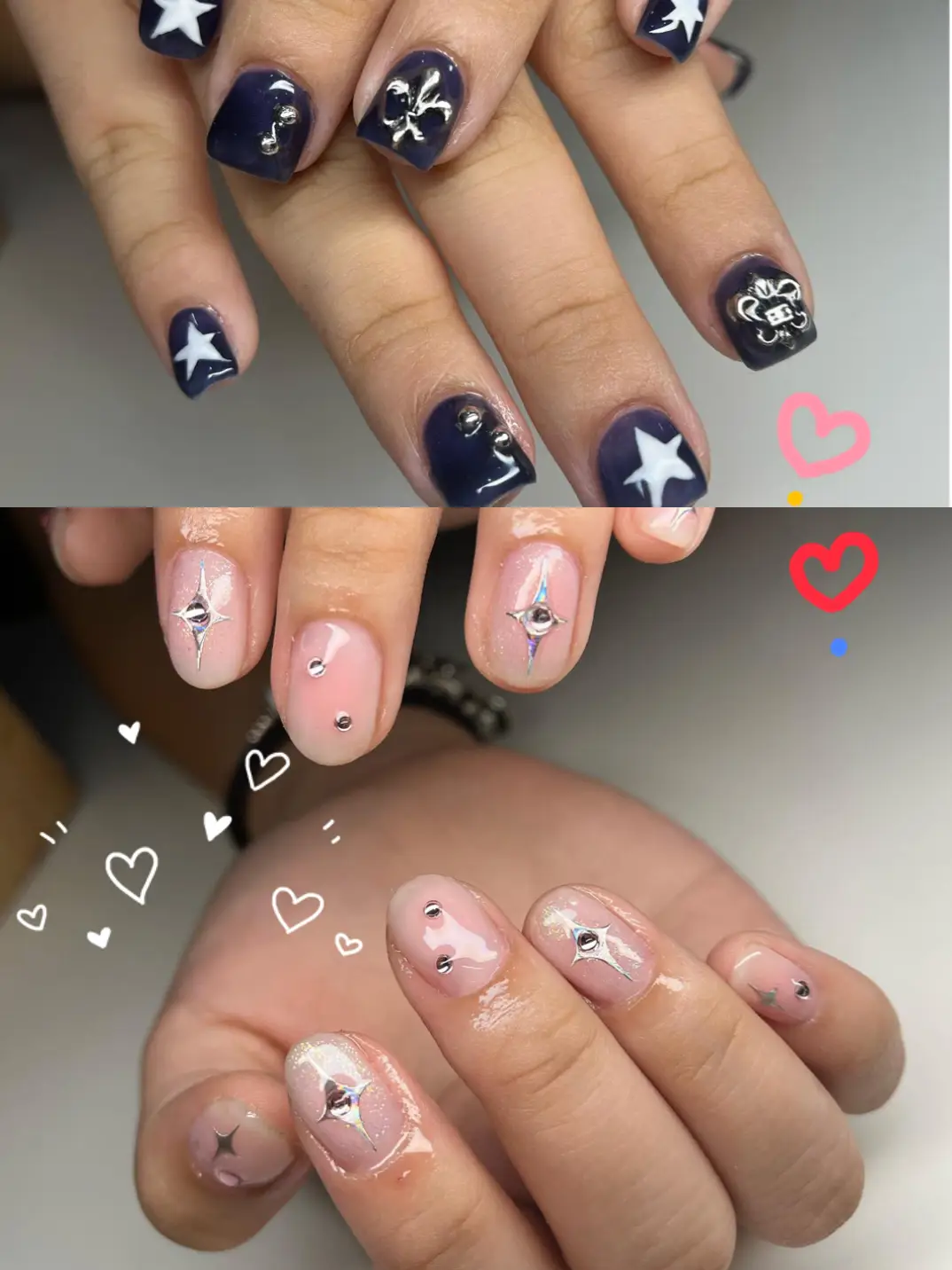 home-based nails w the bestie?! | Gallery posted by megan | Lemon8