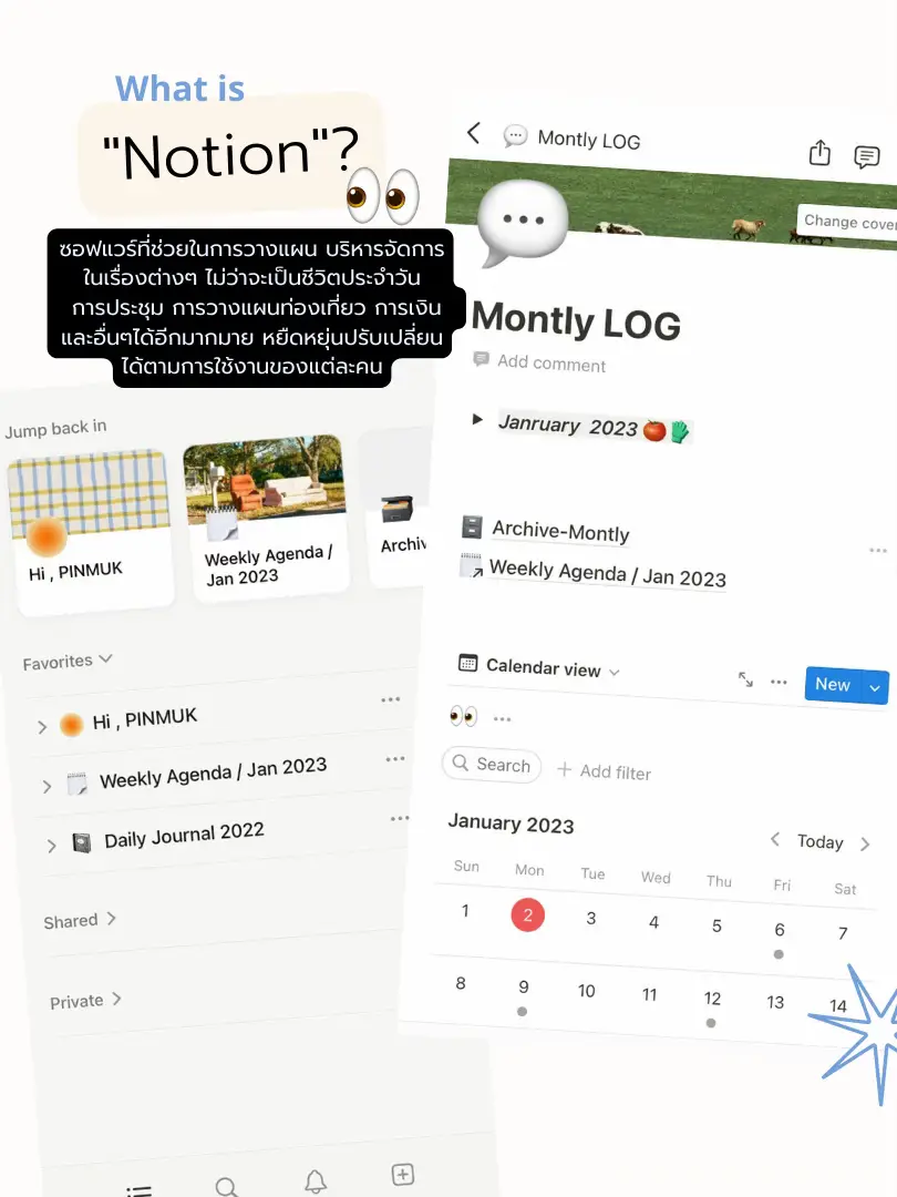 สอนใช้ notion - การค้นหาใน Lemon8