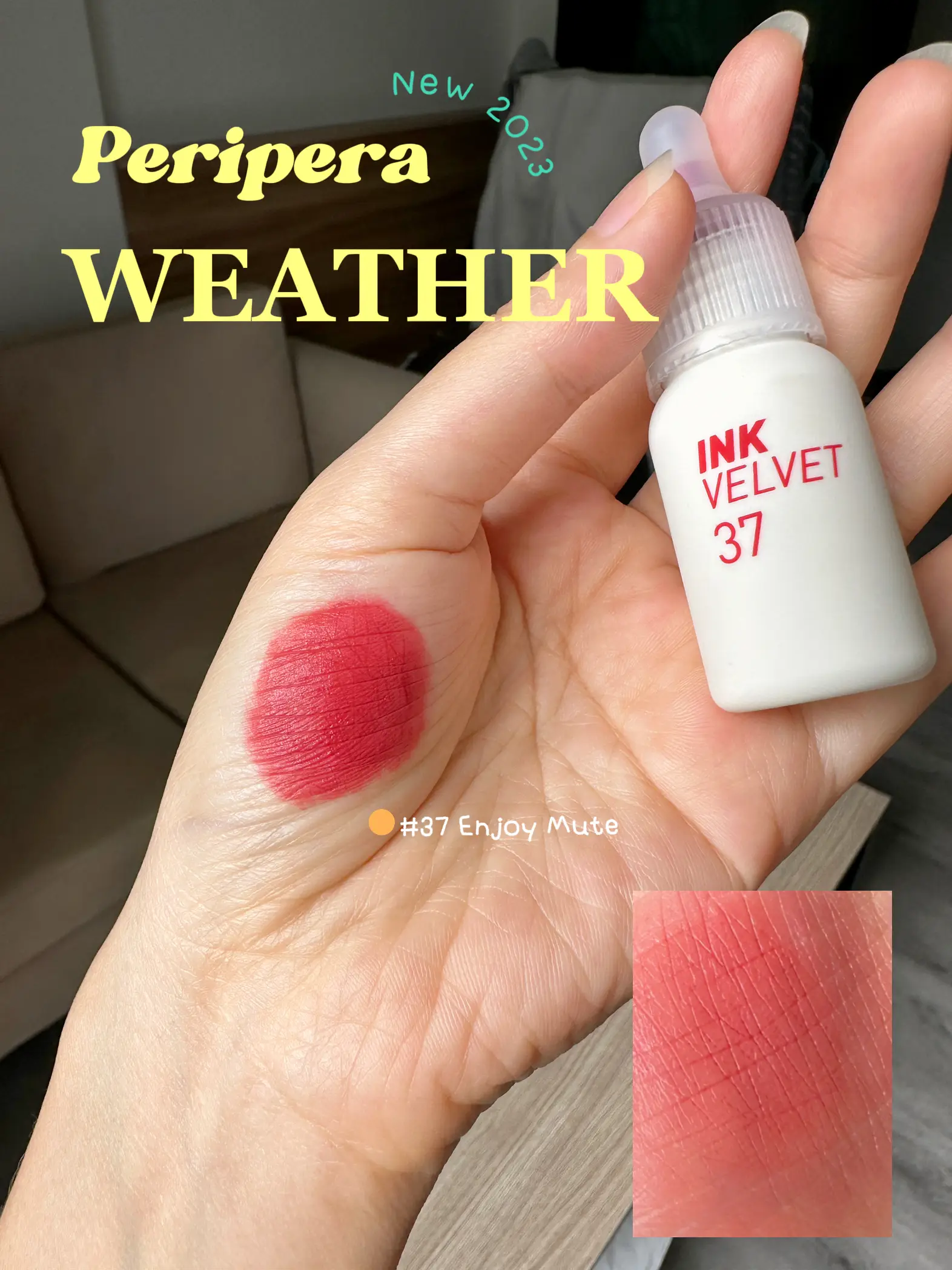 สวอชลิป เจ้าก้อนเมฆ Peripera ink velvet Weather ☁️ | แกลเลอรีที่โพสต์ ...