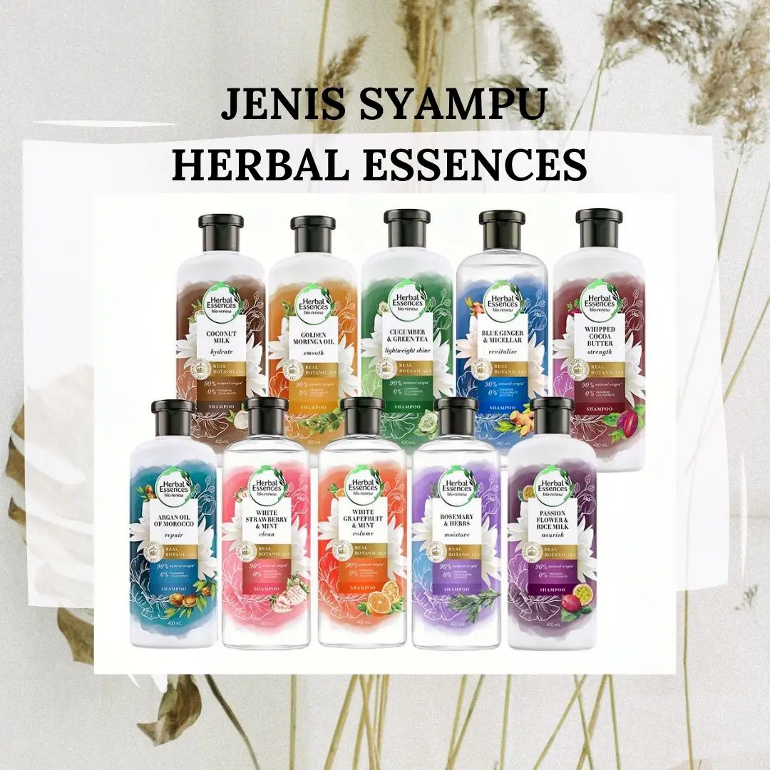Jenis Syampu Herbal Essences | Galeri disiarkan oleh Misssha | Lemon8