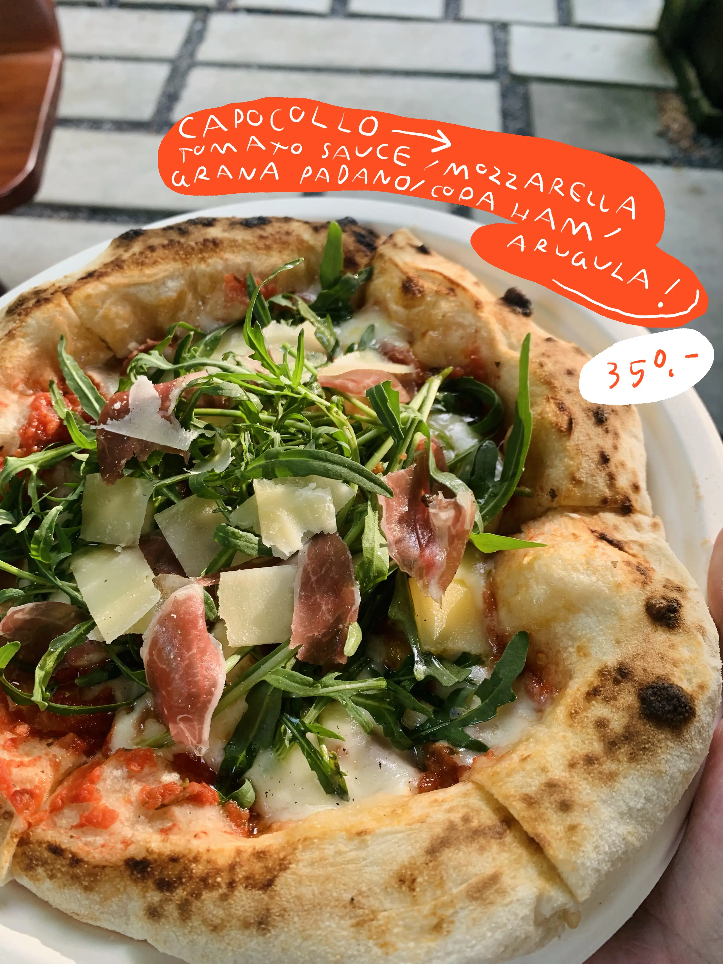 พิซซ่าโฮมเมดสไตล์ Neapolitan ที่คาเฟ่กลางสวนย่านอ่อนนุช 🍕🥳 | แกลเลอรี ...