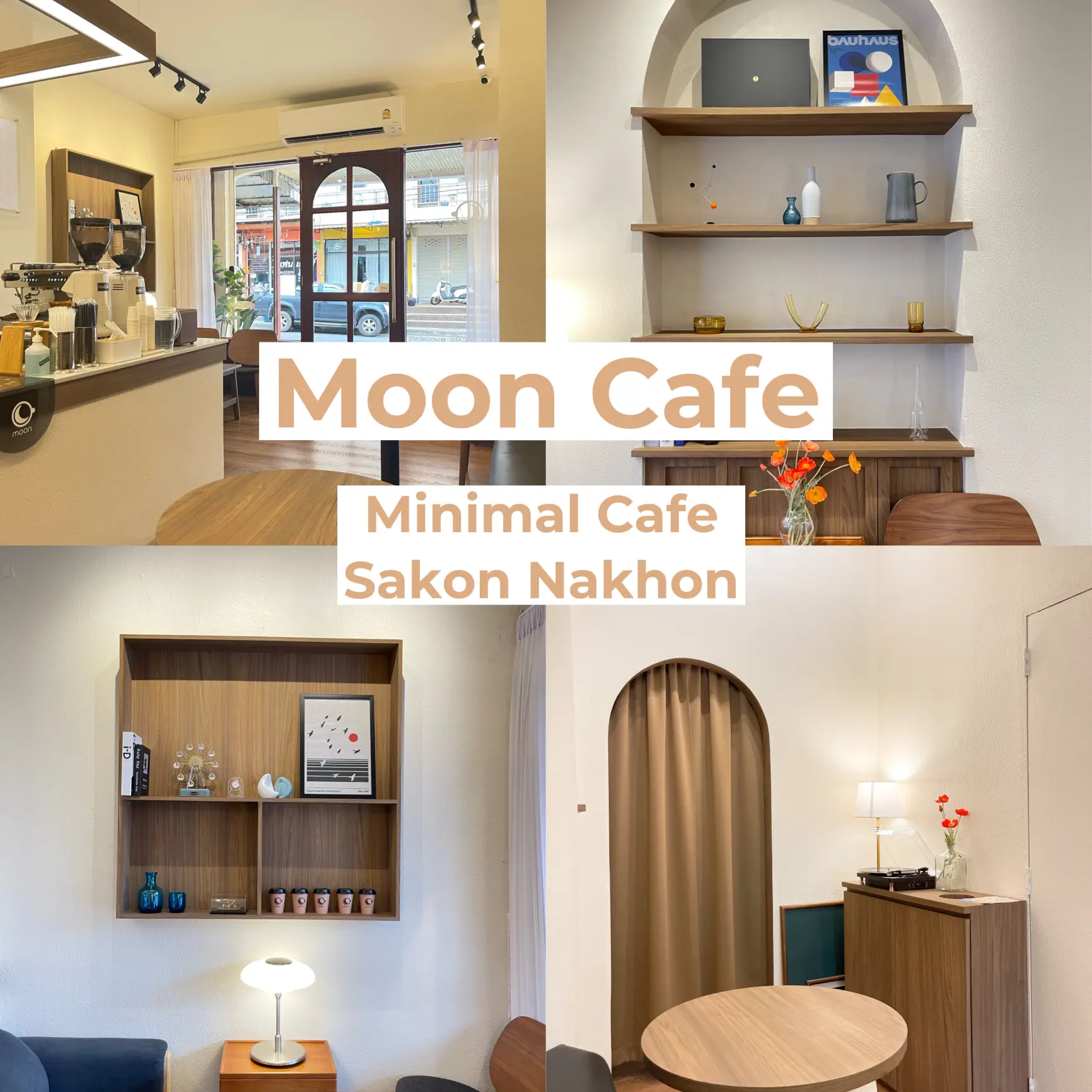 Moon Cafe คาเฟ่มินิมอล มูจิมูใจ @สกลนคร ! | แกลเลอรีที่โพสต์โดย ...