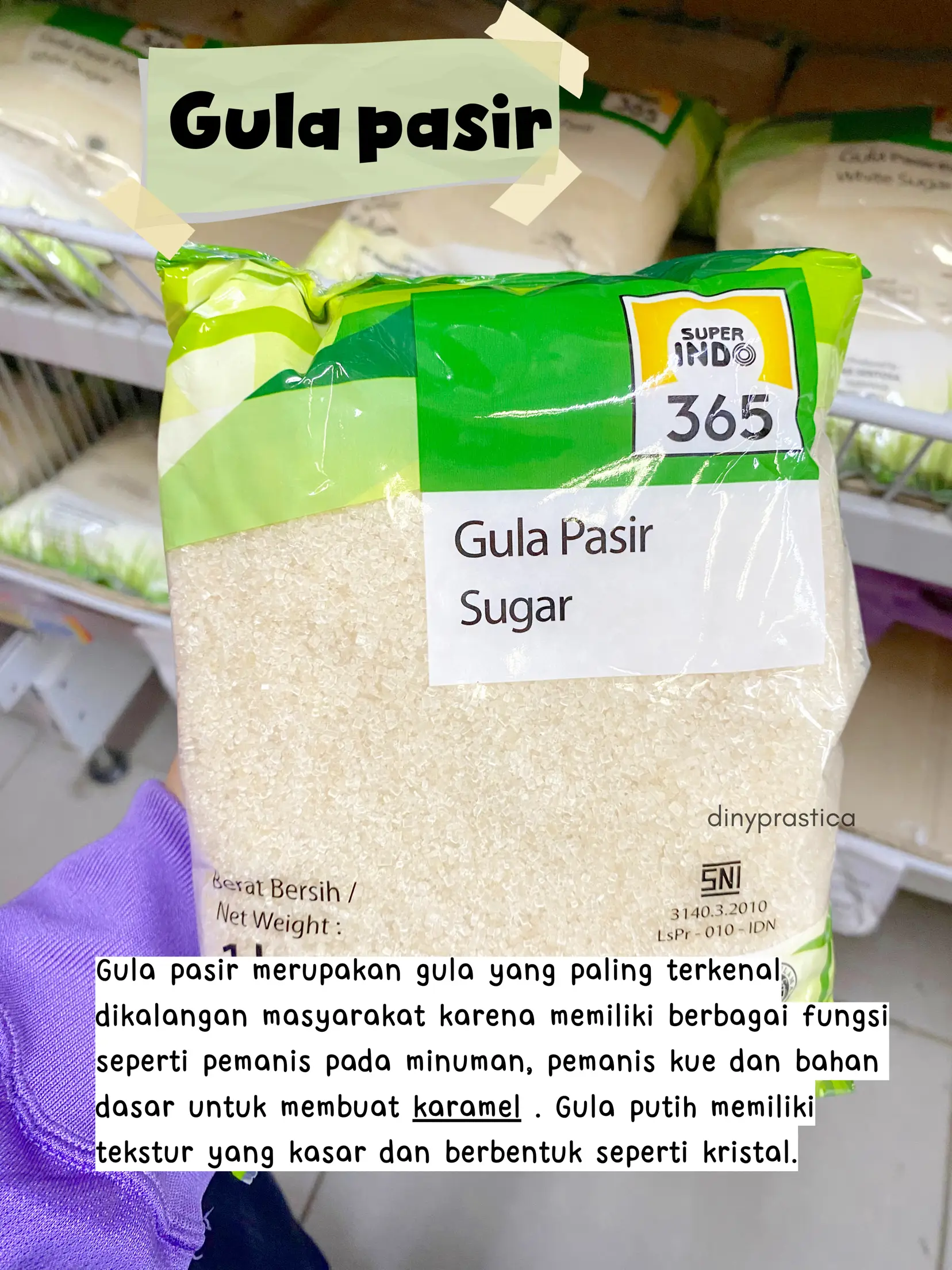 KENALI KEGUNAAN DARI 4 JENIS GULA INJ YUK🤩🤩 | Galeri diposting oleh ...