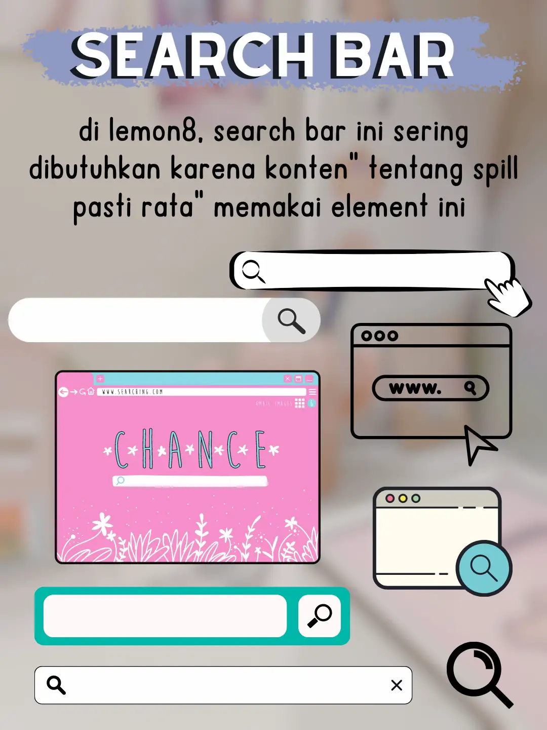 Search - Pencarian Lemon8