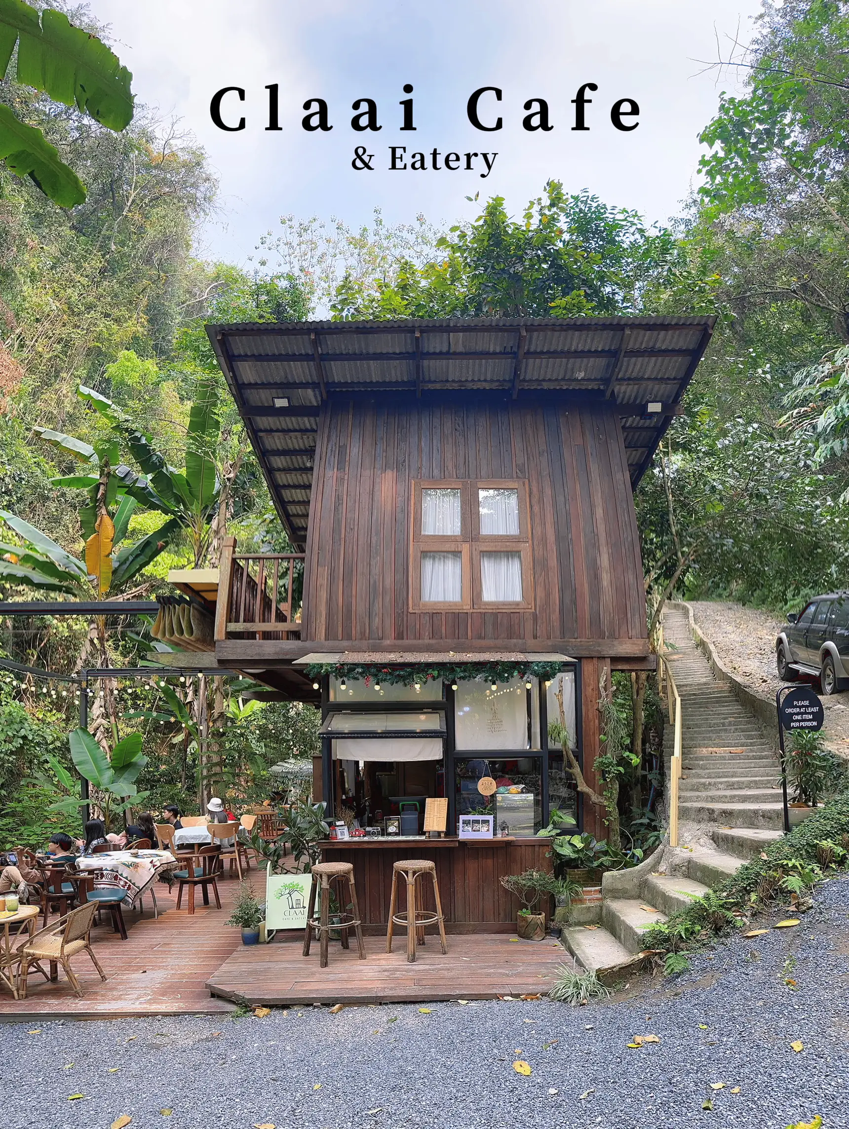 คาเฟ่โซนแม่กำปอง เชียงใหม่ ‘Claai Cafe’ | แกลเลอรีที่โพสต์โดย Veeraya | Lemon8