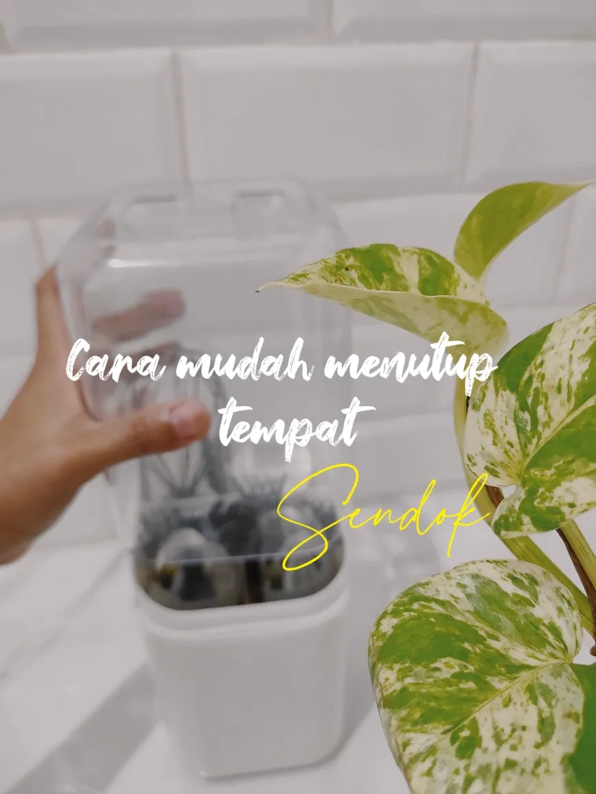 Cara mudah menutup tempat sendok | Galeri diposting oleh Fitriana Adi | Lemon8