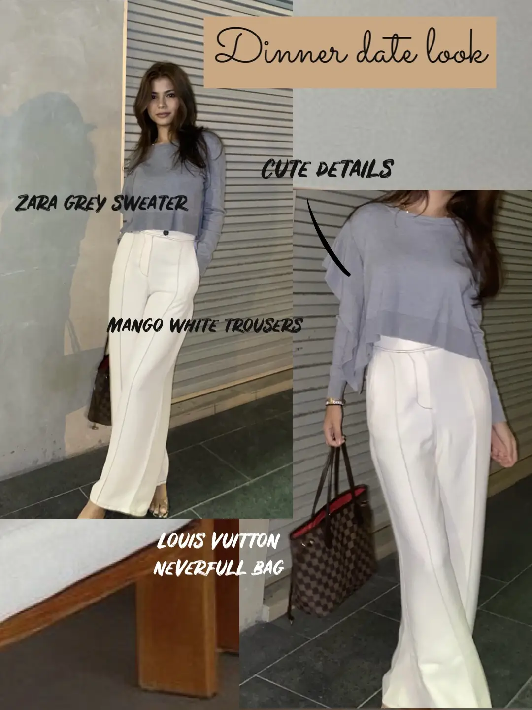 NEUTRAL MONOCHROME OUTFIT LOOKBOOK | แกลเลอรีที่โพสต์โดย Faznadia | Lemon8