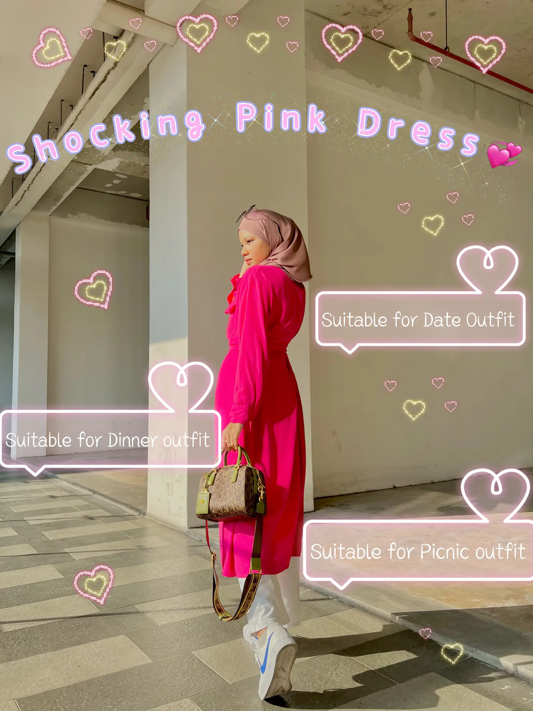 Shocking Pink Dress💞 | Galeri disiarkan oleh Niantsha | Lemon8