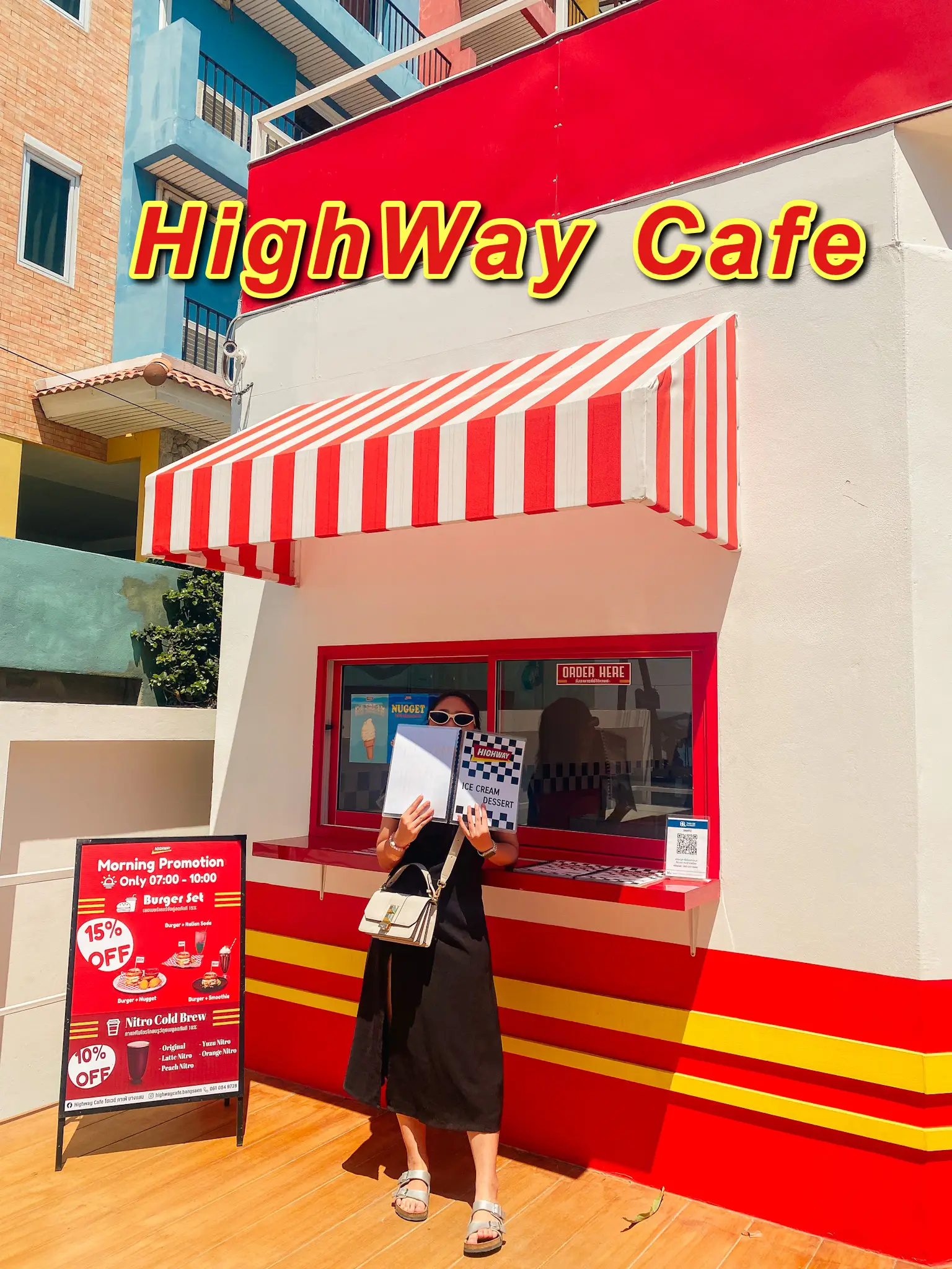 Highway Cafe (ไฮเวย์ คาเฟ่ บางแสน) 🍔🍟🥤อเมริกันสไลด์สุดๆ | แกลเลอรีที่ ...