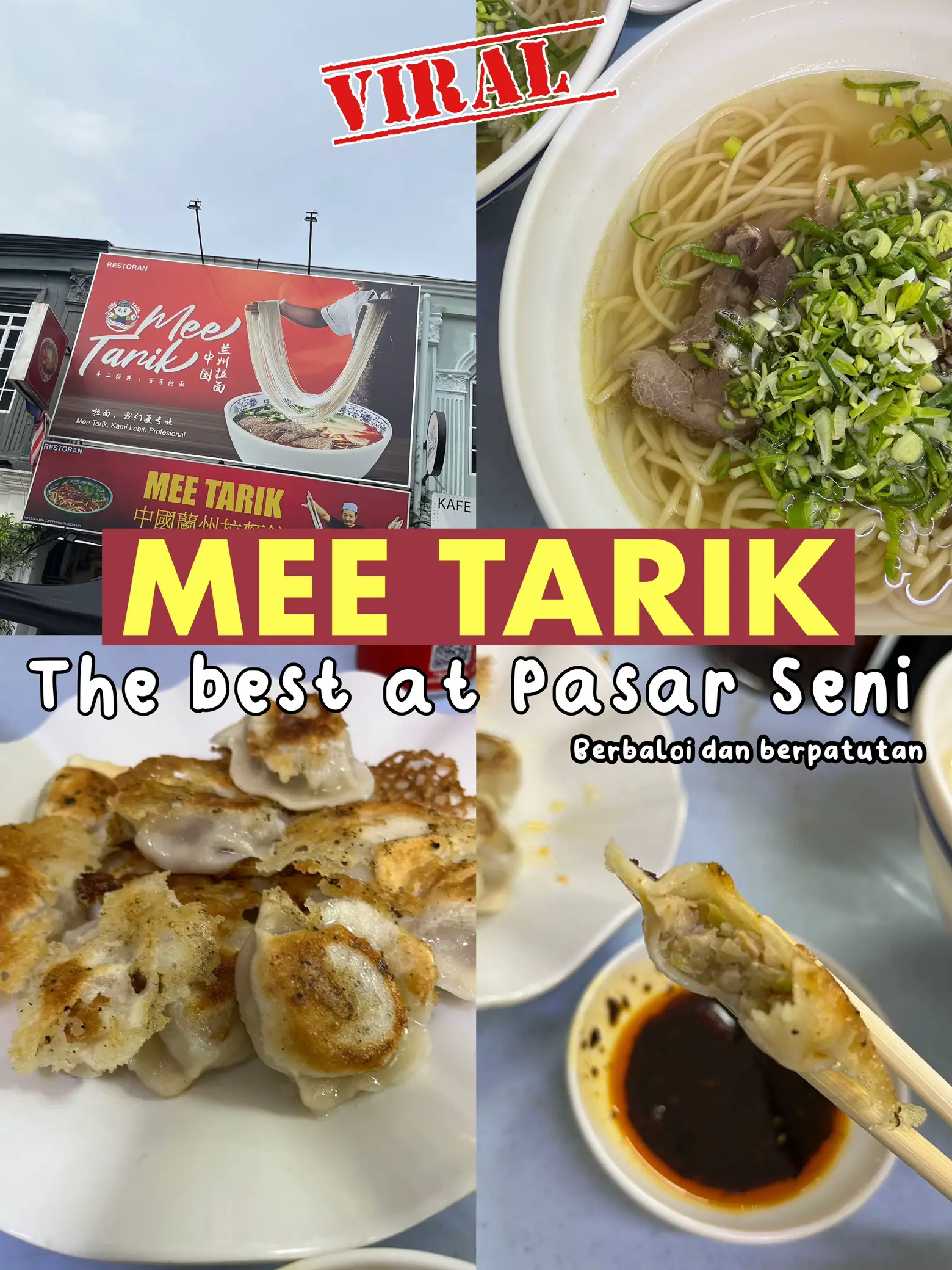 Mee Tarik Viral di Pasar Seni! 😍 ️😭🥢 (Recommended) | Galeri disiarkan ...