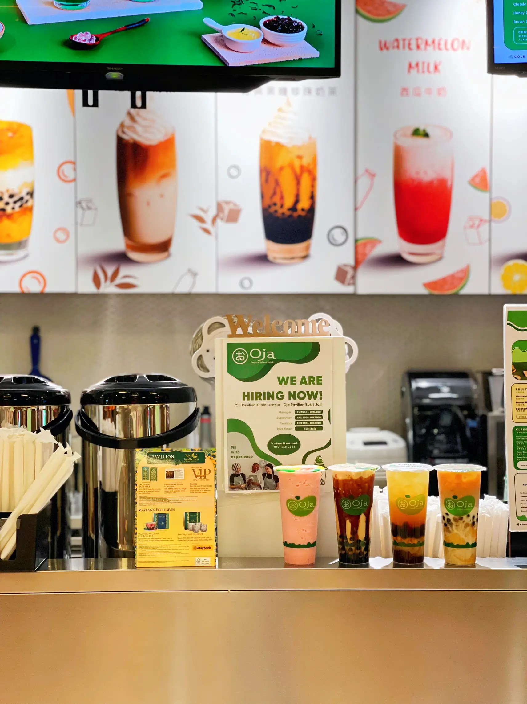 🇲🇾PAVILION KL OJA MILK TEA | Galeri disiarkan oleh Getbats | Lemon8