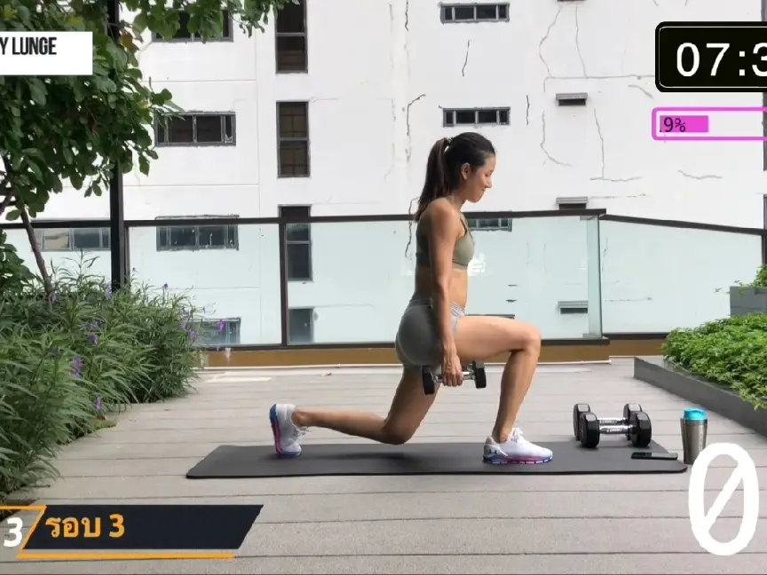 💪เวทปั้นก้นสะโพกต้นขาหน้าท้อง!! นัมเบล 1 คู่ | แกลเลอรีที่โพสต์โดย Lek Lek | Lemon8