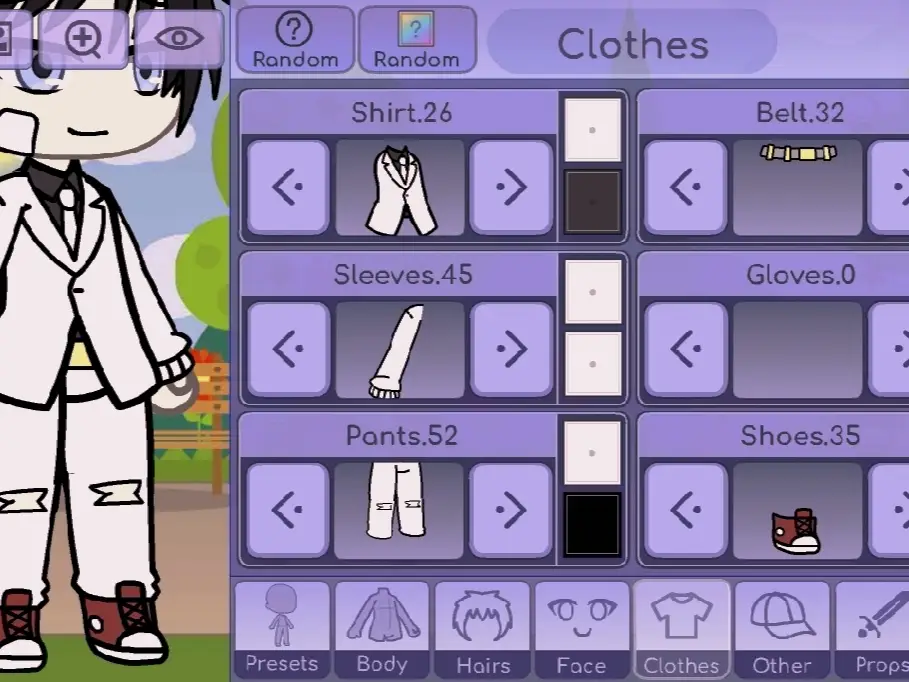 #แจดชุดในเกม gacha life Hello, | แกลเลอรีที่โพสต์โดย Kara esper | Lemon8