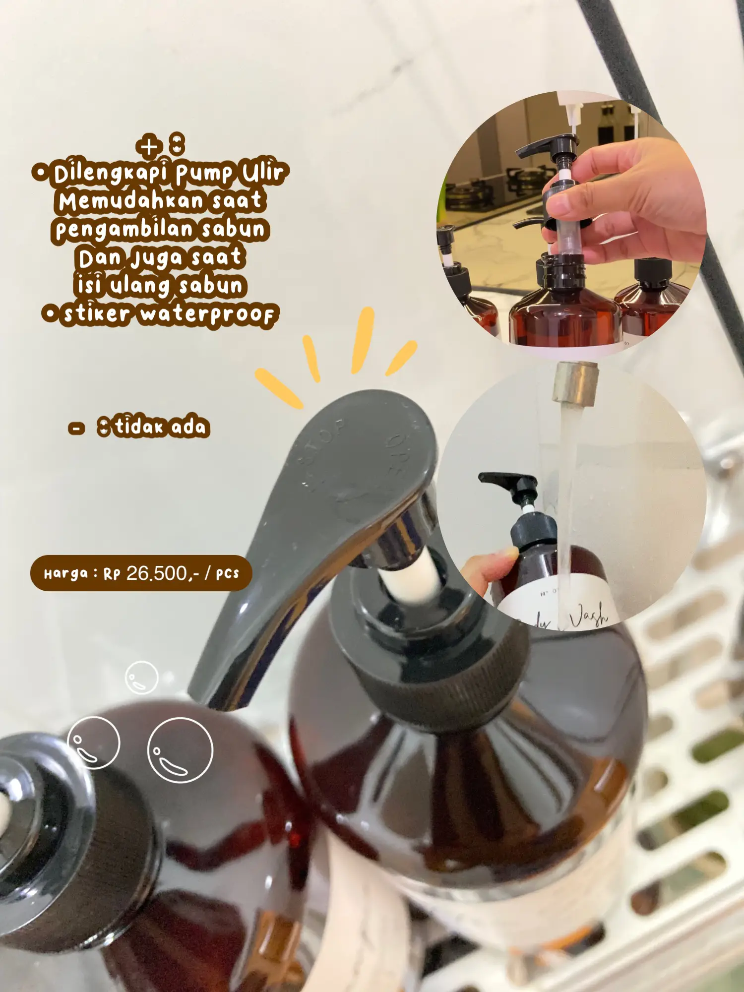 Kamar Mandi lebih rapi dengan Botol Sabun Custom ! | Galeri diposting ...