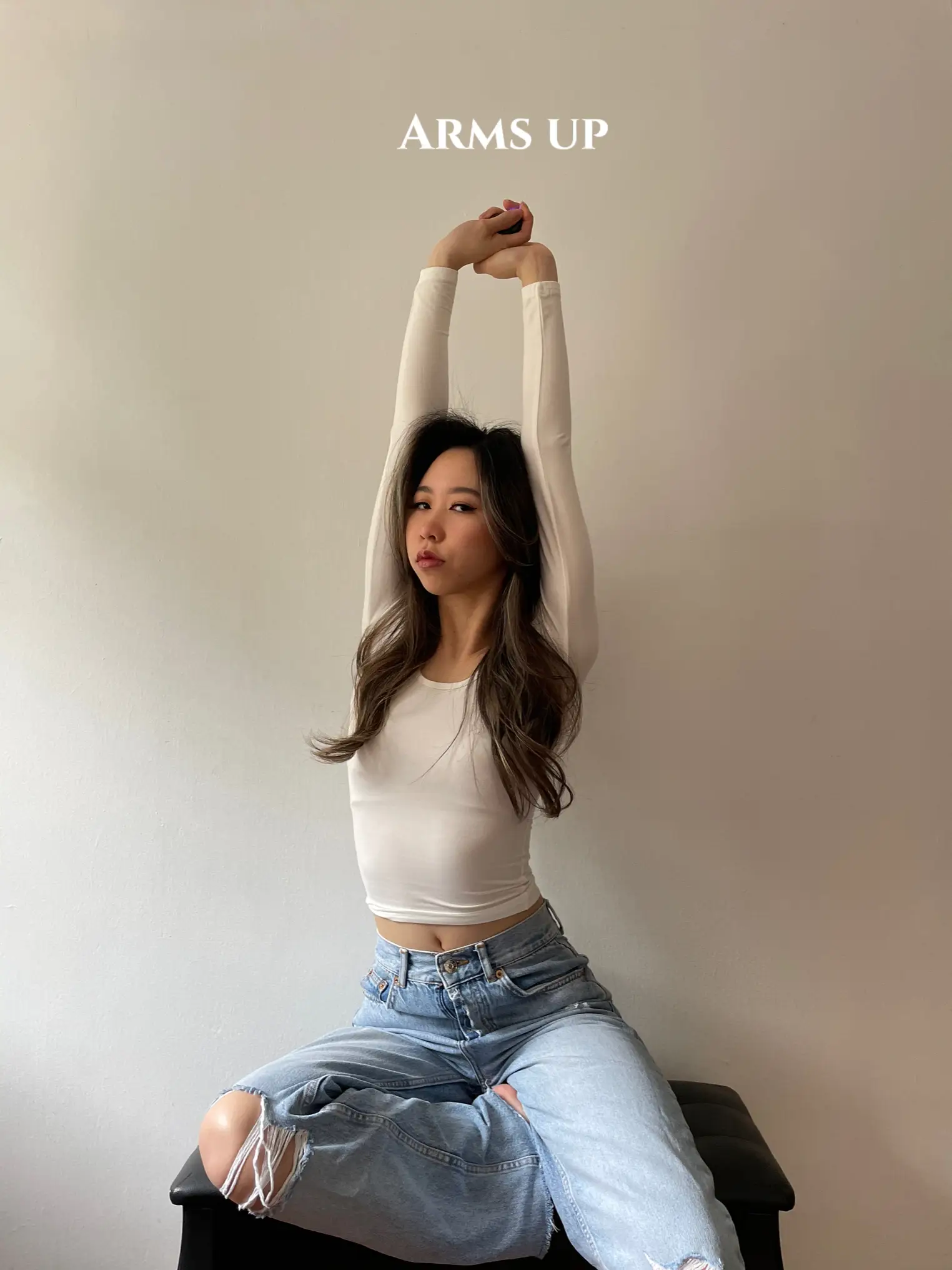 Sitting Down Pose Ideas To Go VIRAL | Galeri disiarkan oleh natashaachangg | Lemon8