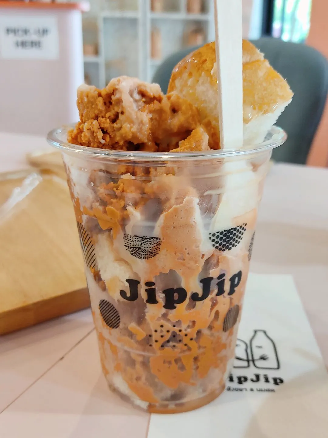 Jip Jip สังขยา & นมสด🥯☕สาขา mbk | แกลเลอรีที่โพสต์โดย เจ้าเตยพารีวิว ...