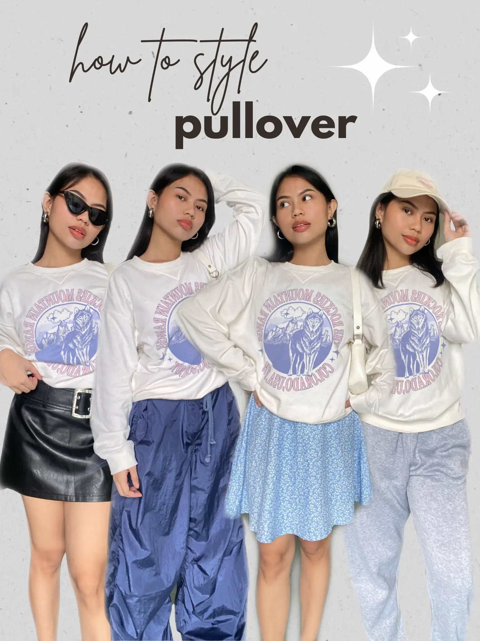 How to Style Pullover (4 ways!) | Gallery posted by Alliana | Lemon8