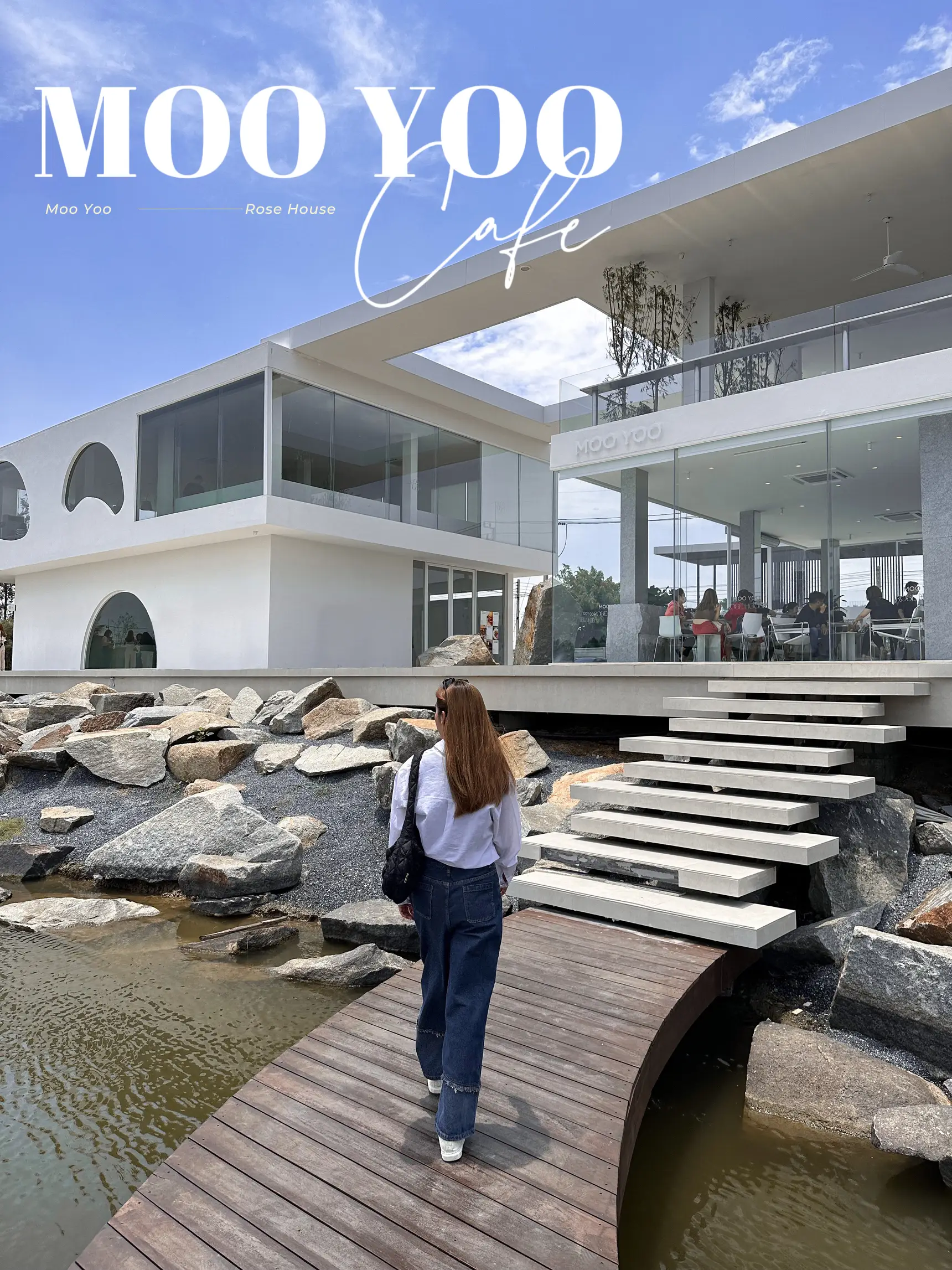 MOO YOO ROSE HOUSE 💫คาเฟ่สายคอนเทนต์ไม่ควรพลาด📍บางเลน | แกลเลอรีที่ ...