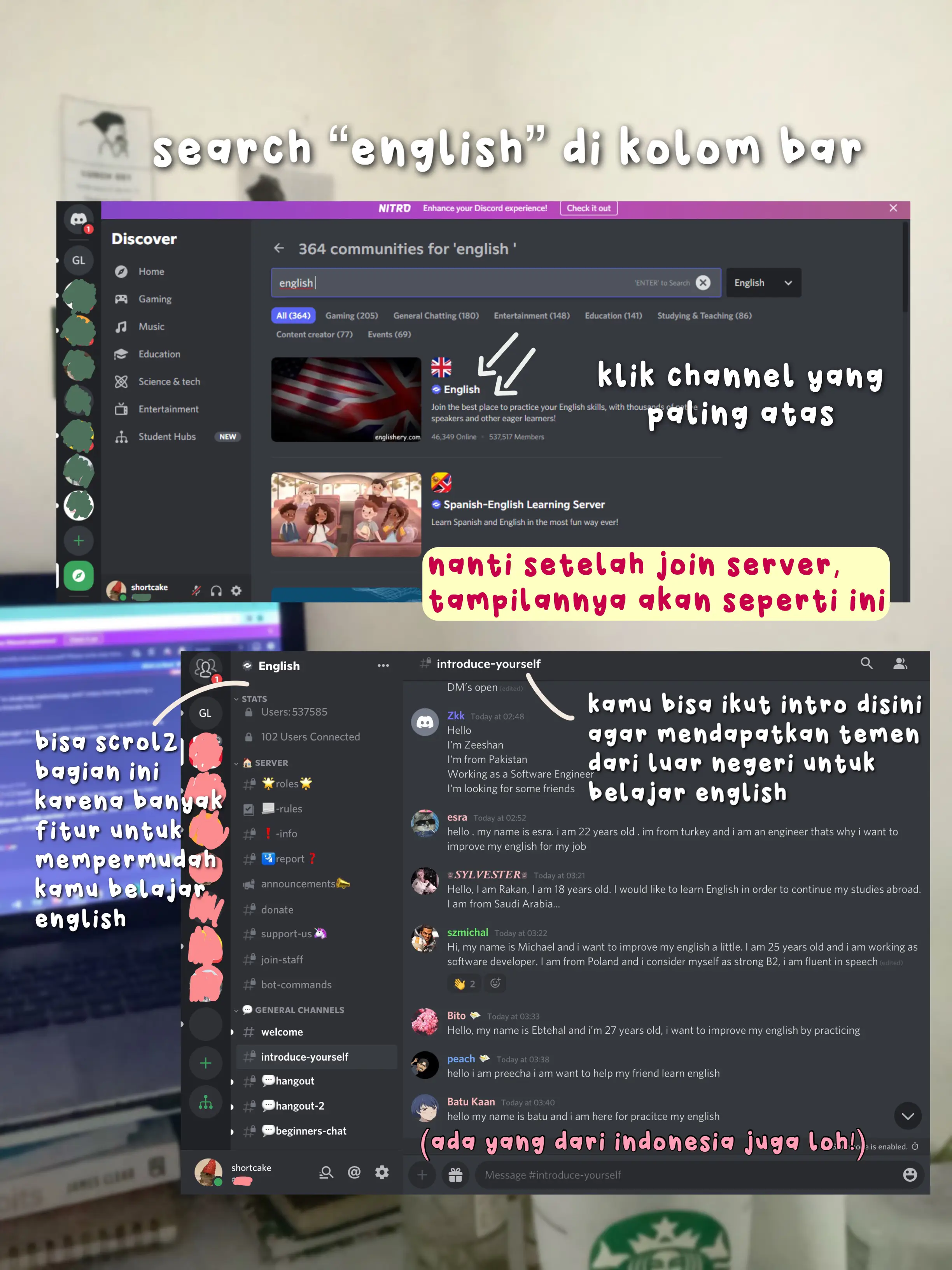 BELAJAR ENGLISH DARI DISCORD, EMANG BISA? 🤨 | Galeri diposting oleh ...
