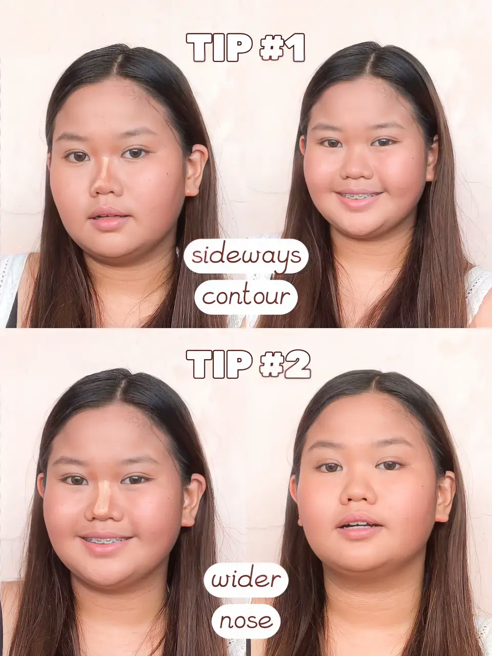 THE POWER OF NOSE CONTOUR 👃👀😱 | Gallery posted by kyla ☻ | Lemon8