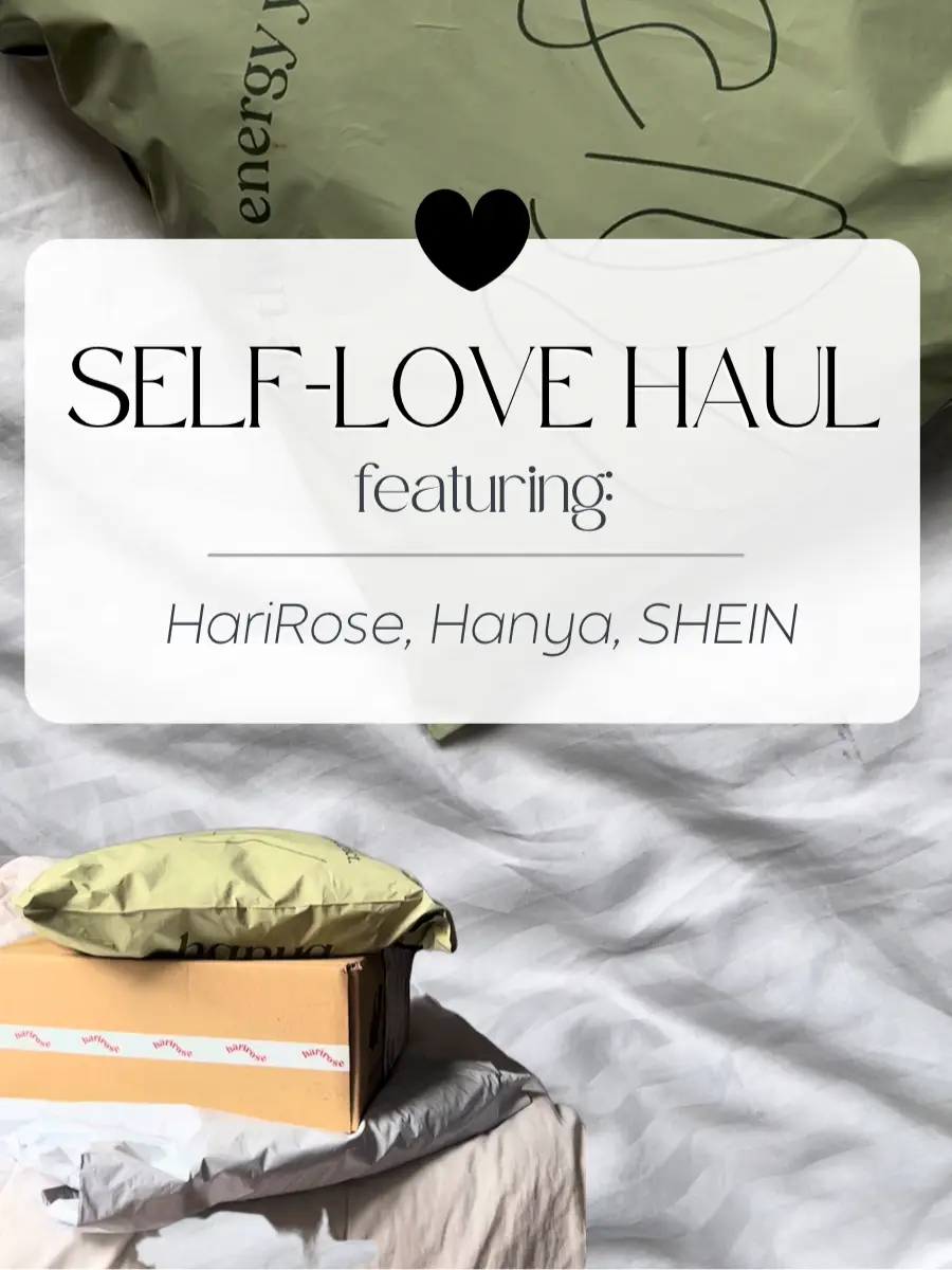 SELF-TREAT HAUL: HariRose, HANYA & Shein | วิดีโอที่เผยแพร่โดย Hana ...