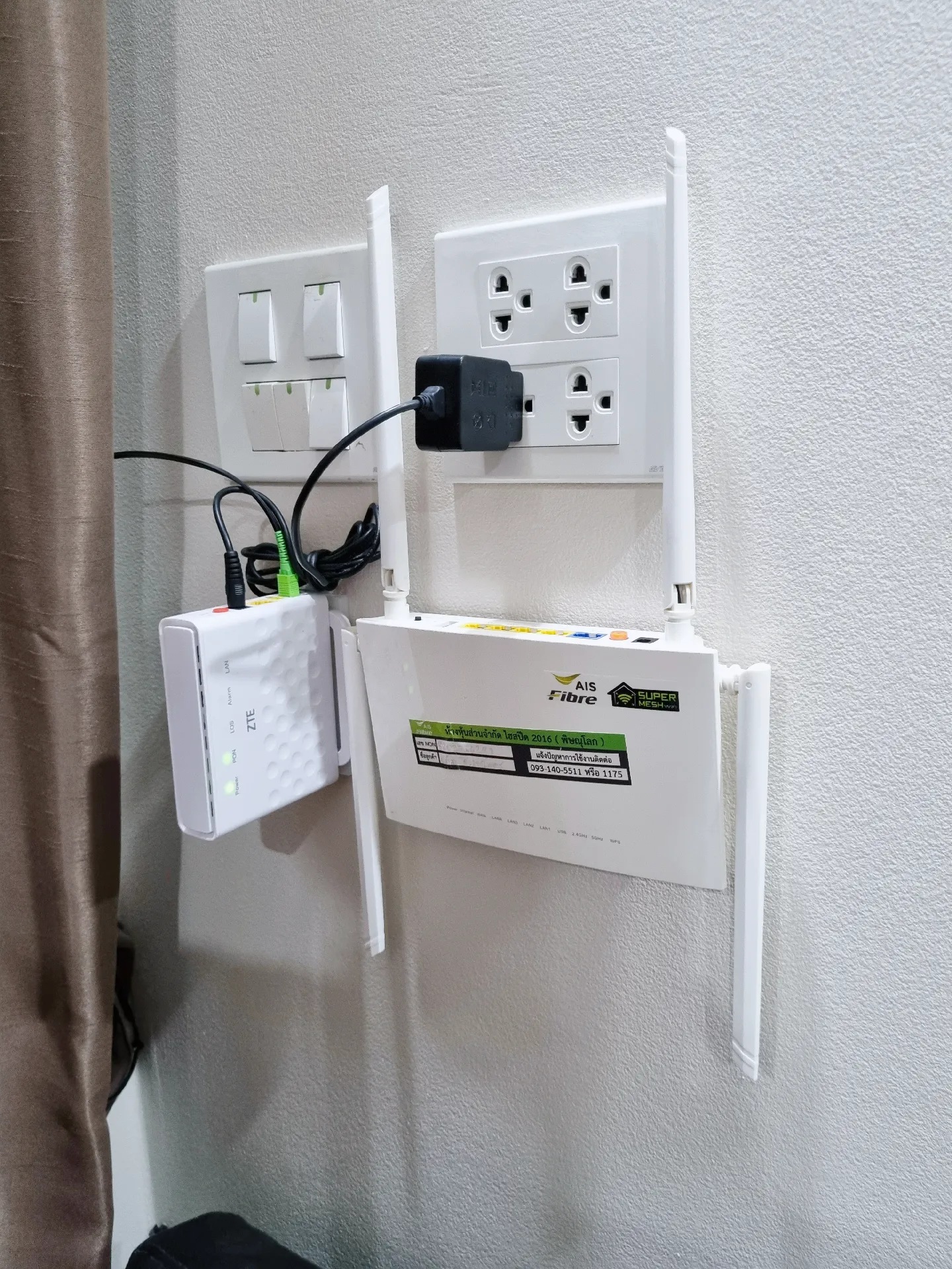 〔Review〕 ที่ยึดRouter แบบไม่ต้องเจาะผนัง! | แกลเลอรีที่โพสต์โดย ...