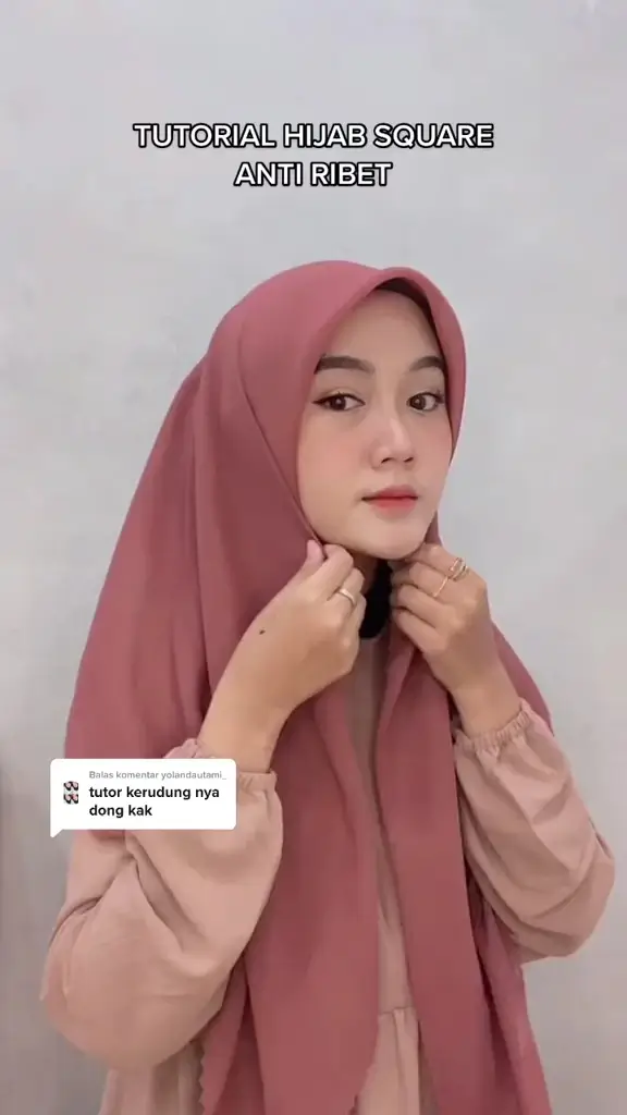 Day-86 Tantangan Bagikan Hijab Tutorial 100 Hari | Video dipublikasikan ...
