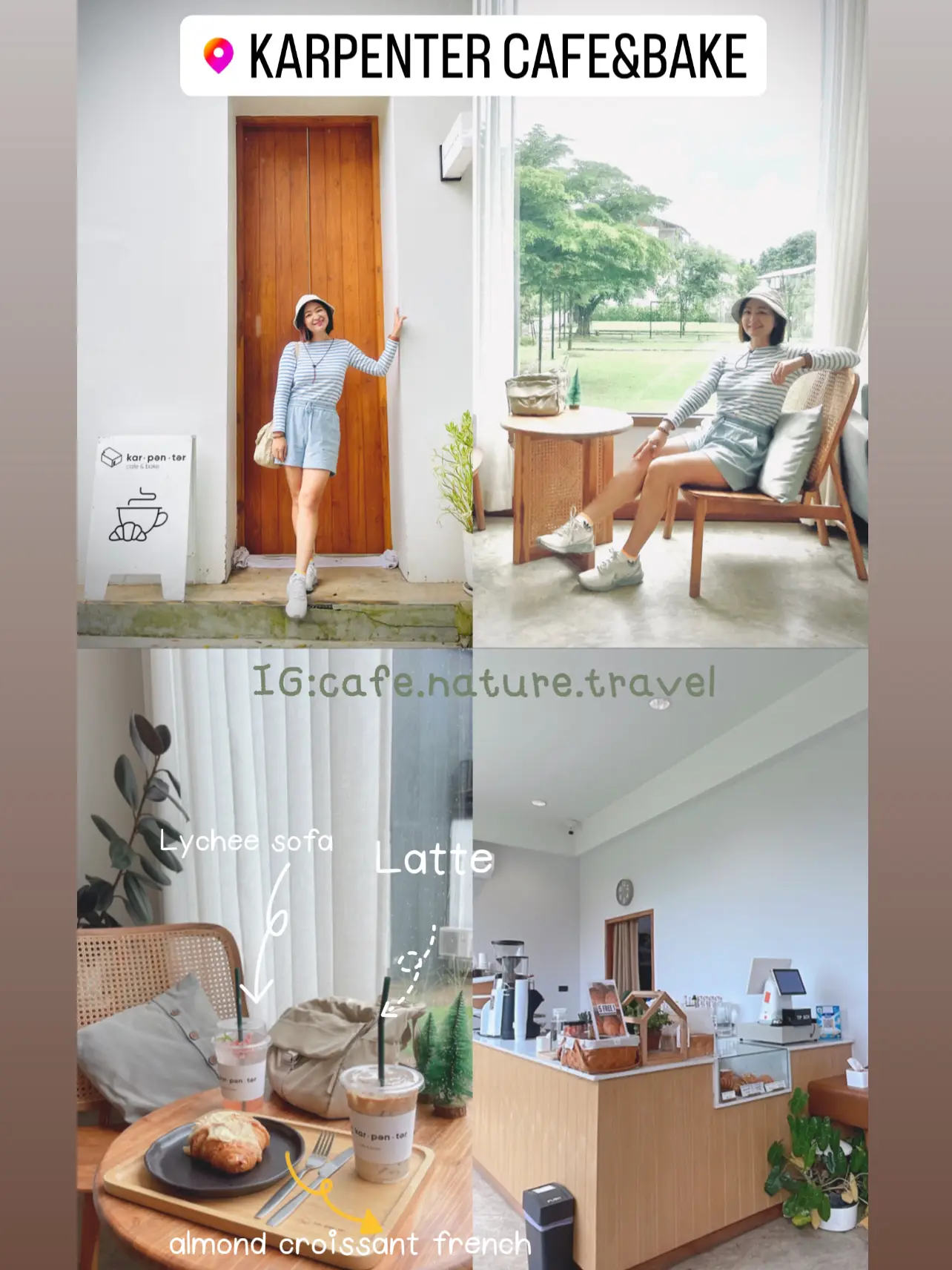 Karpenter Cafe & Bake [ kar · pen · ter ] Lampang | แกลเลอรีที่โพสต์โดย cafe.nature. | Lemon8